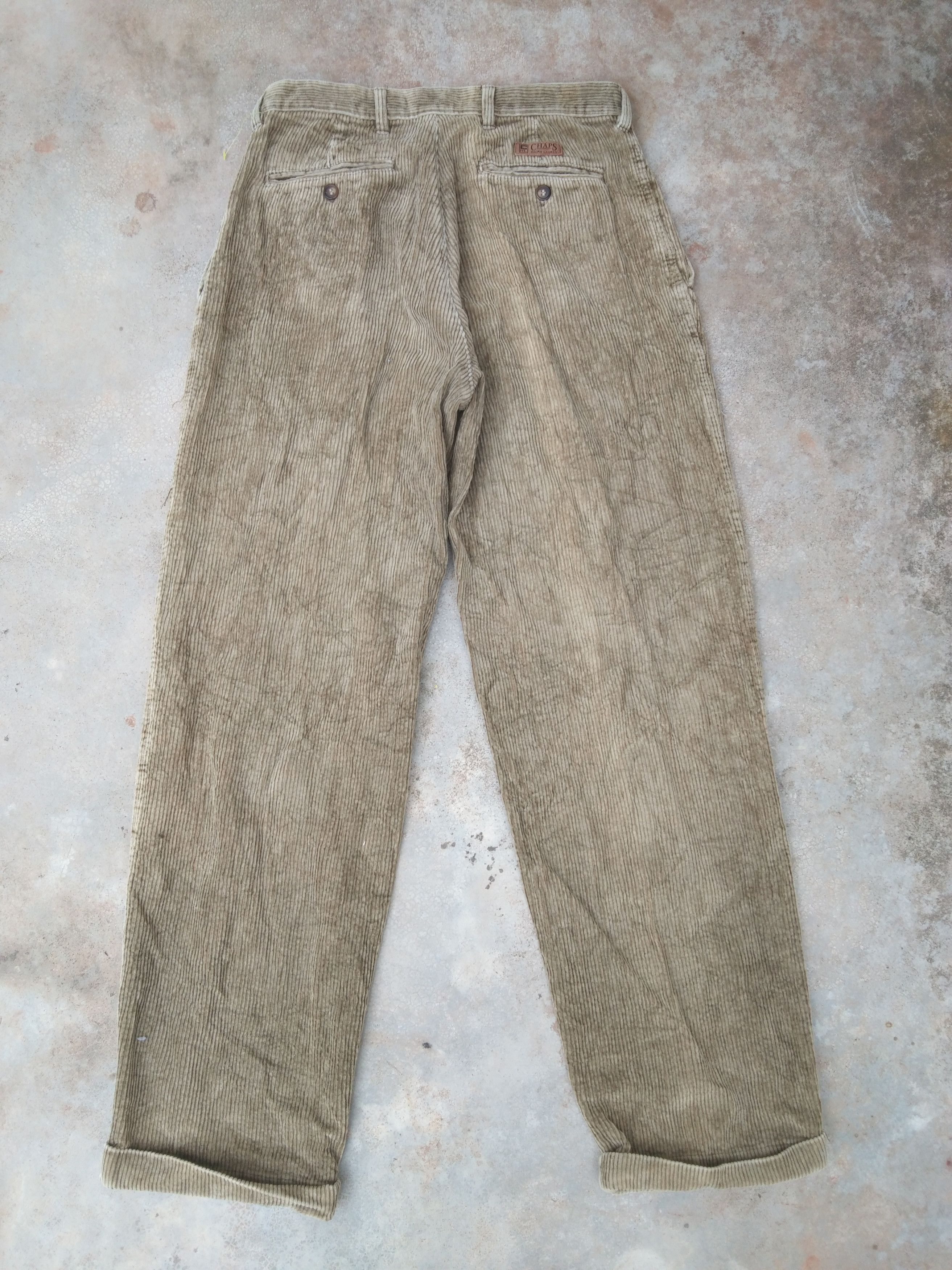 Chaps Ralph Lauren × Streetwear × Vintage Vintage Chaps Ralph Lauren Loose Corduroy Pants 31x32 ...