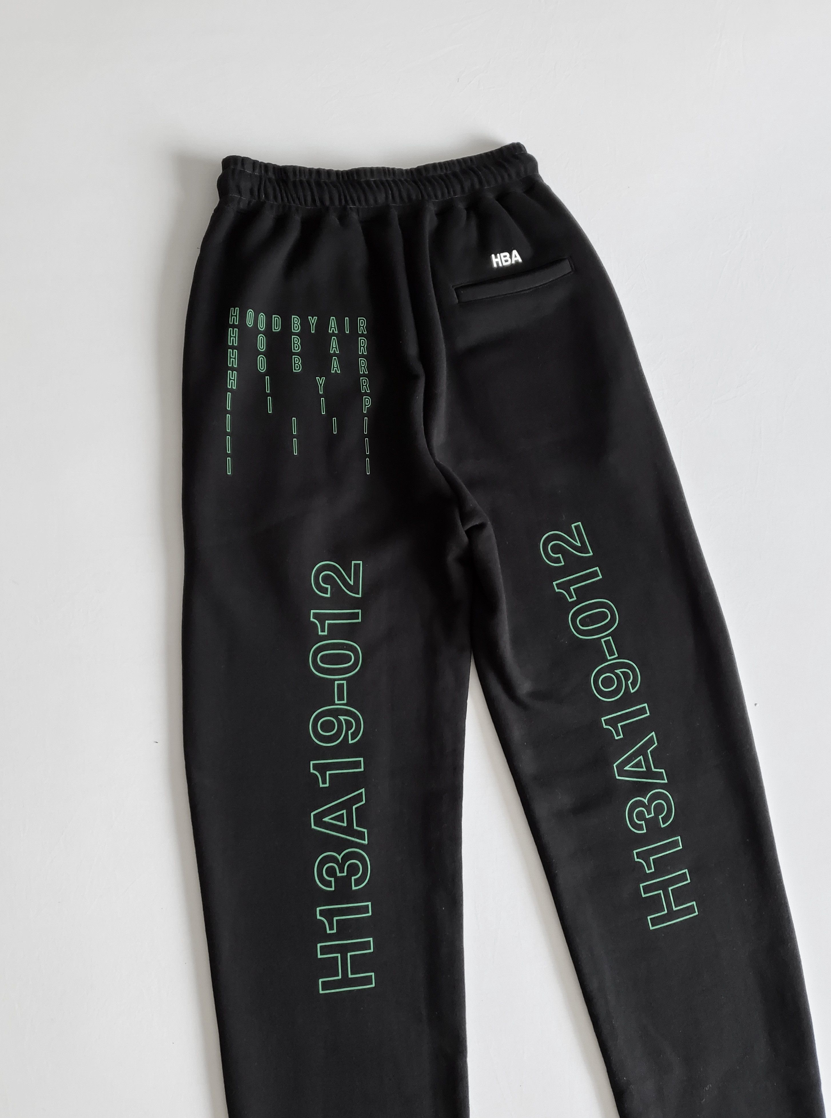 Hood By Air Rare HBA $500 Matrix Cookie Sweatpants | Grailed