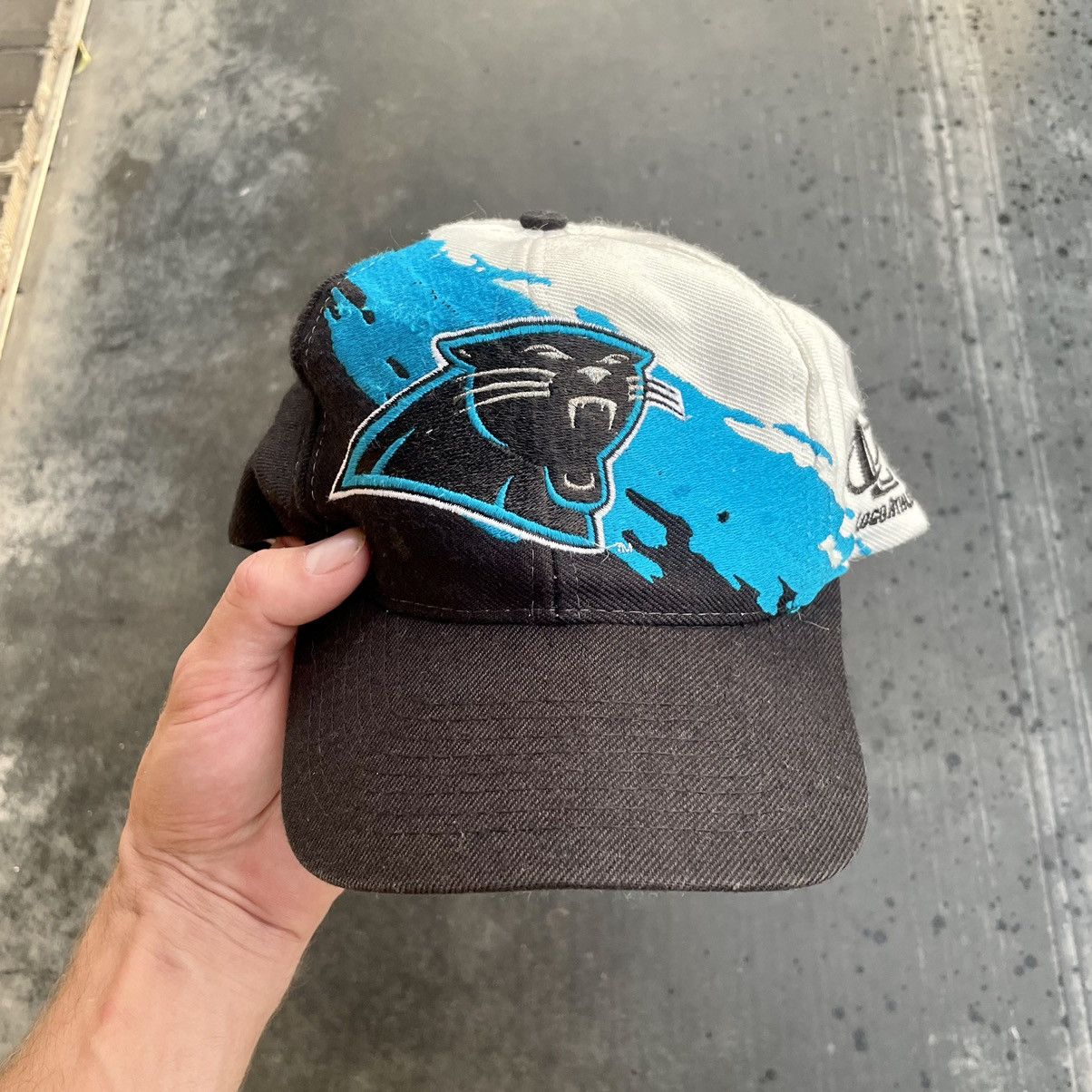 Logo Athletic × NFL × Vintage 90s Logo Athletic Logo7 Carolina Panthers ...