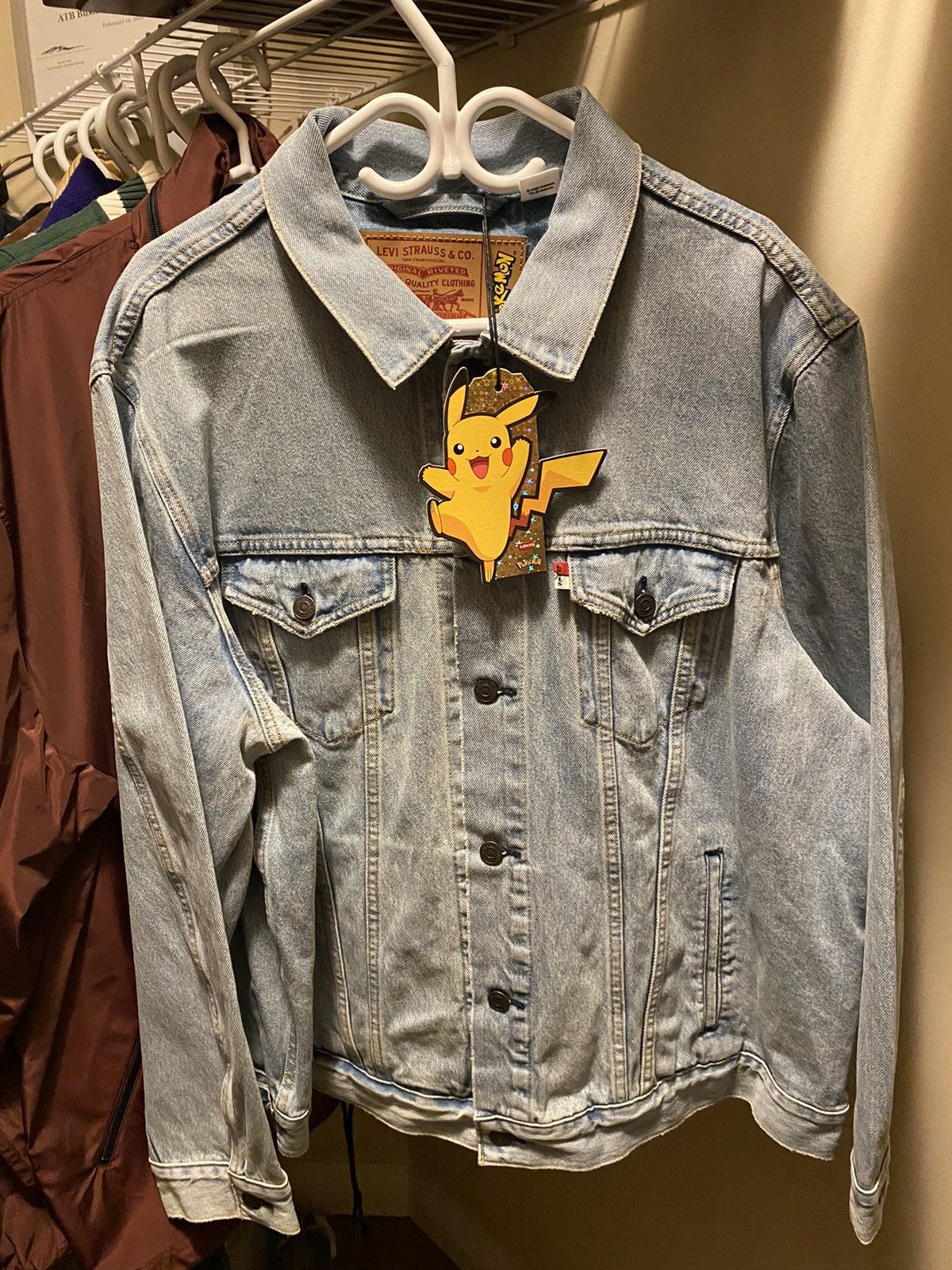 Levi's × Pokemon Levi’s Pokémon 25th Anniversary Denim Jacket | Grailed