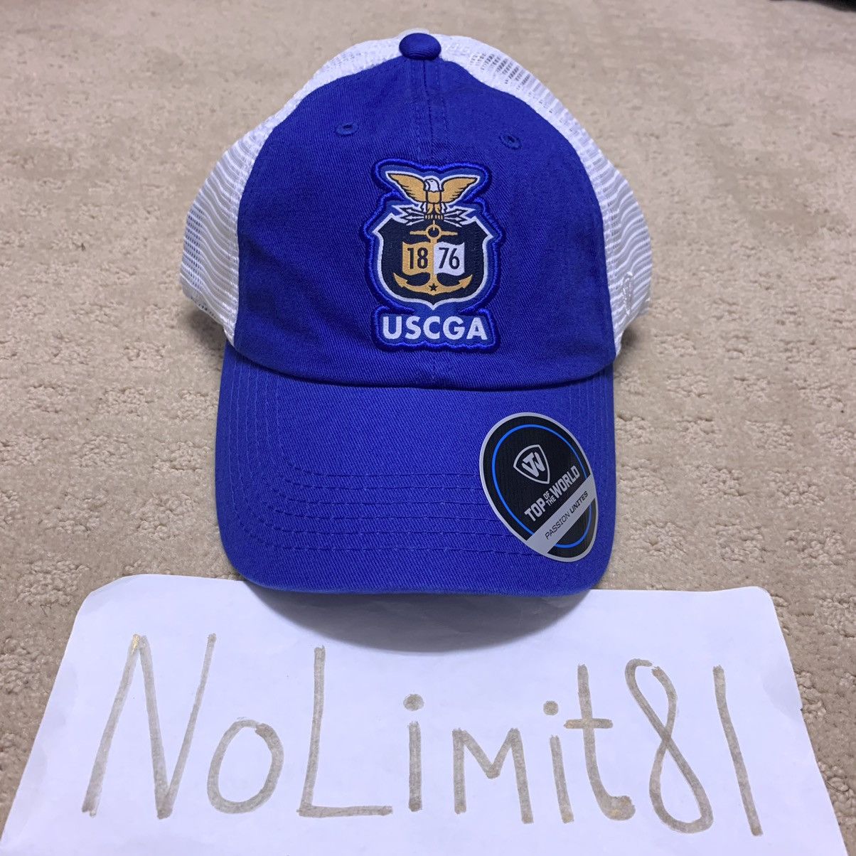 Military × Streetwear × Trucker Hat United States Coast Guard Academy ...