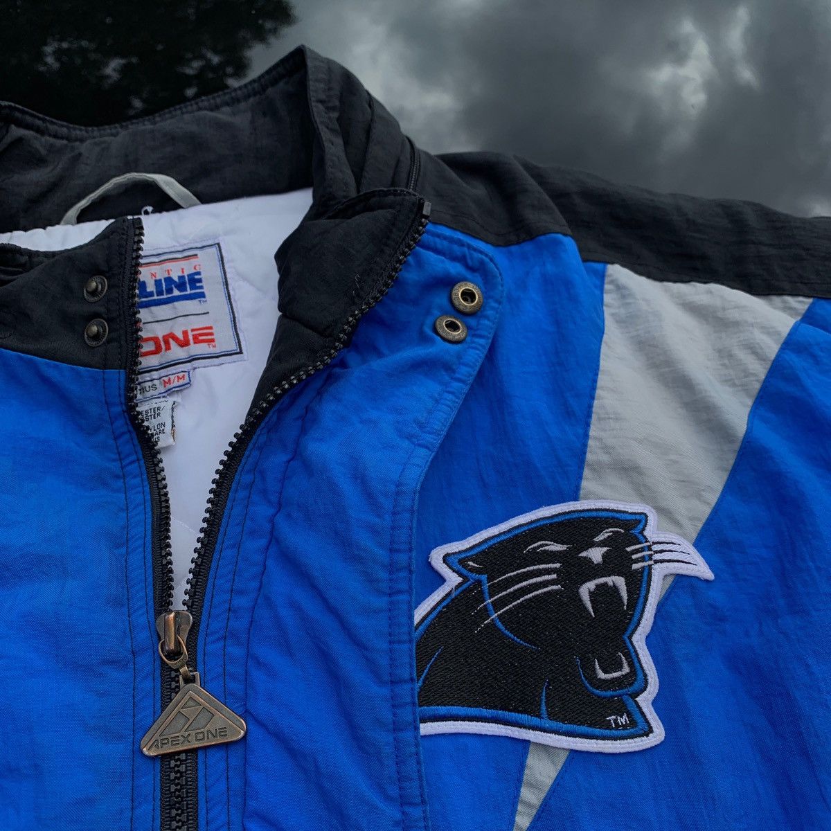 Vintage Vintage APEX ONE Carolina Panthers Jacket | Grailed