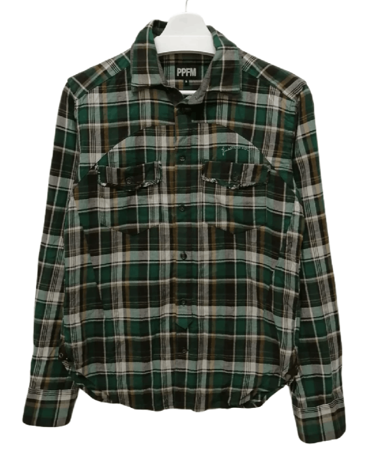 Rare Japanese Nrand PPFM Checkered Shirt | Grailed