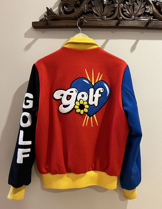 Golf Wang Golf Wang x Tyler The Creator Varsity Jacket | Grailed