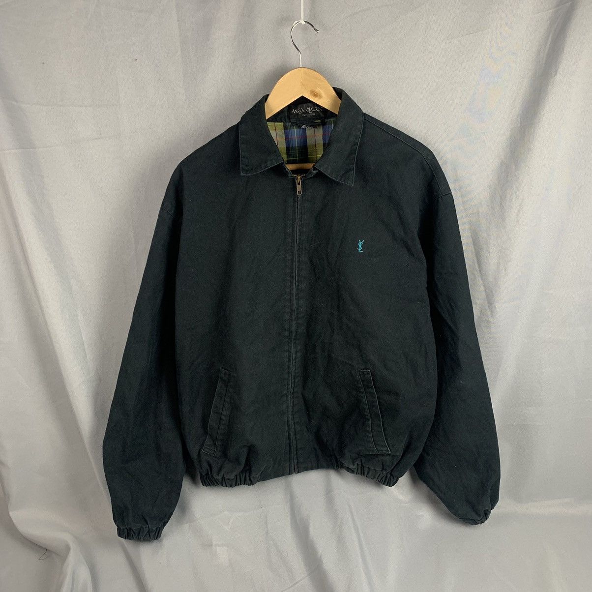 Luxury YSL harrington jacket vintage | Grailed
