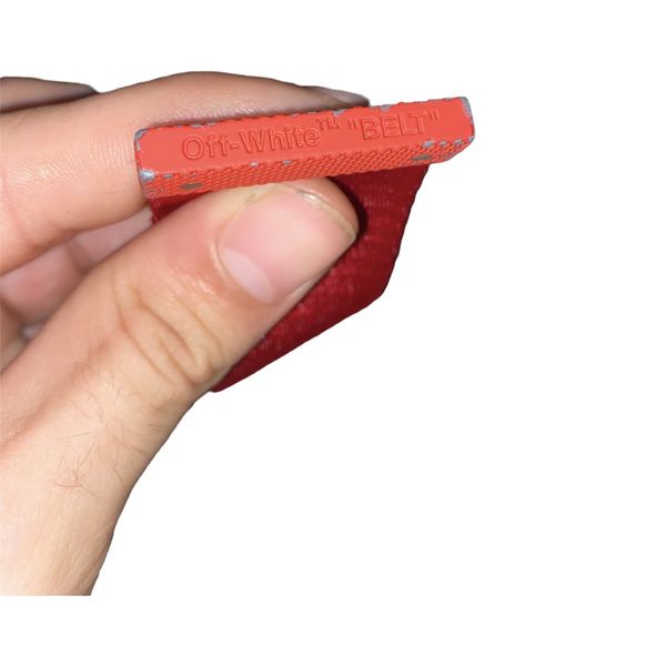 Off-White Red 2.0 Industrial Belt | Grailed