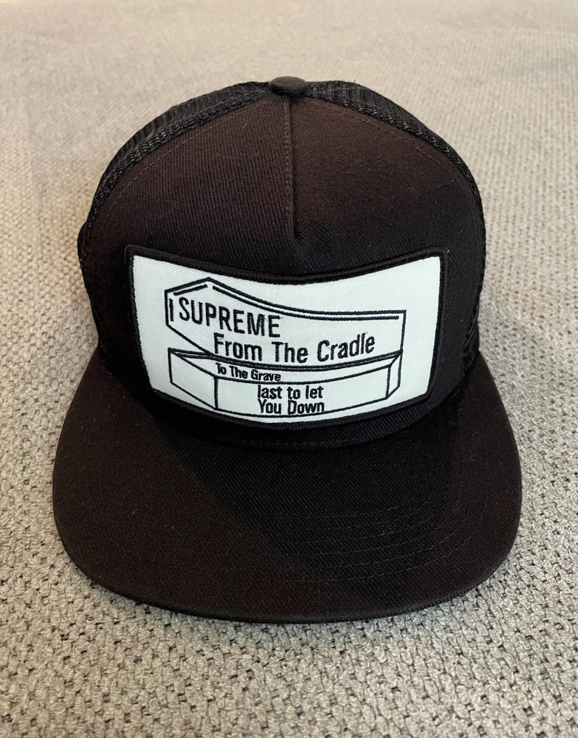 Supreme Supreme Coffin Mesh Back 5-Panel SS15 | Grailed