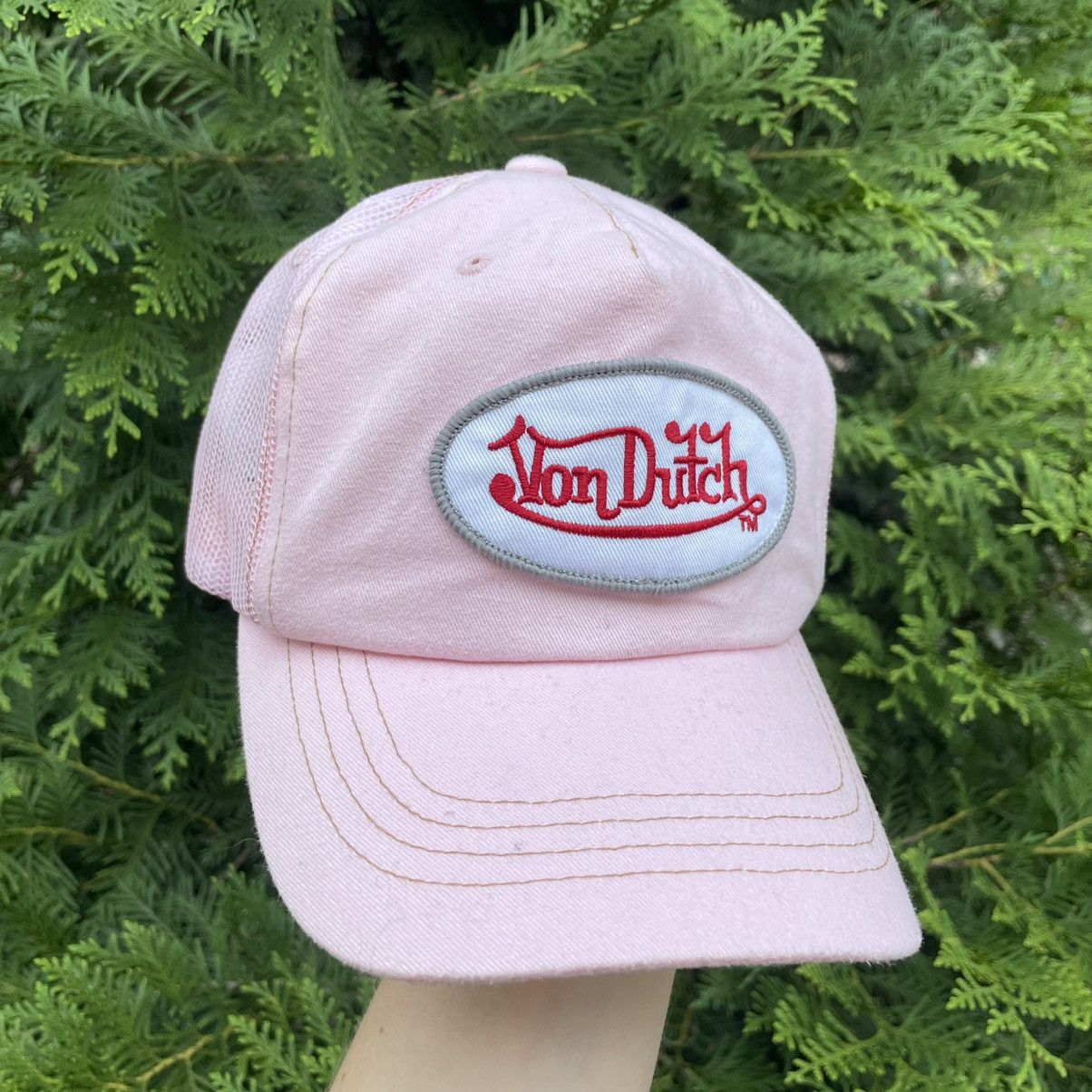 Vintage Vintage Von Dutch Pink Trucker Hat Rare | Grailed