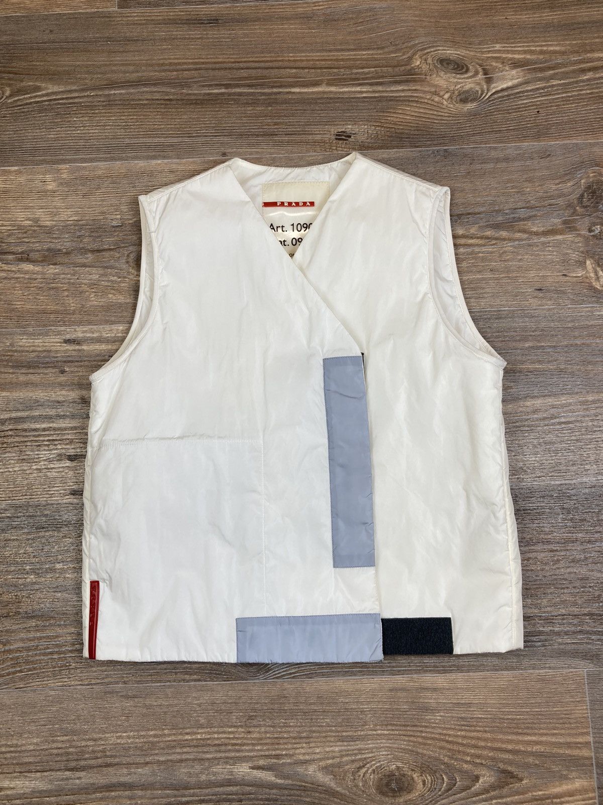 Archival Clothing × Prada S/S 1999 Prada Runaway Utility nylon white ...