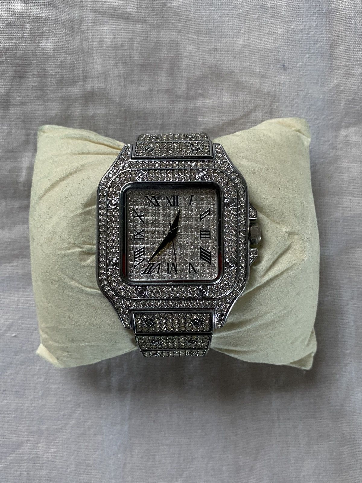 Custom Iced out watch | Grailed