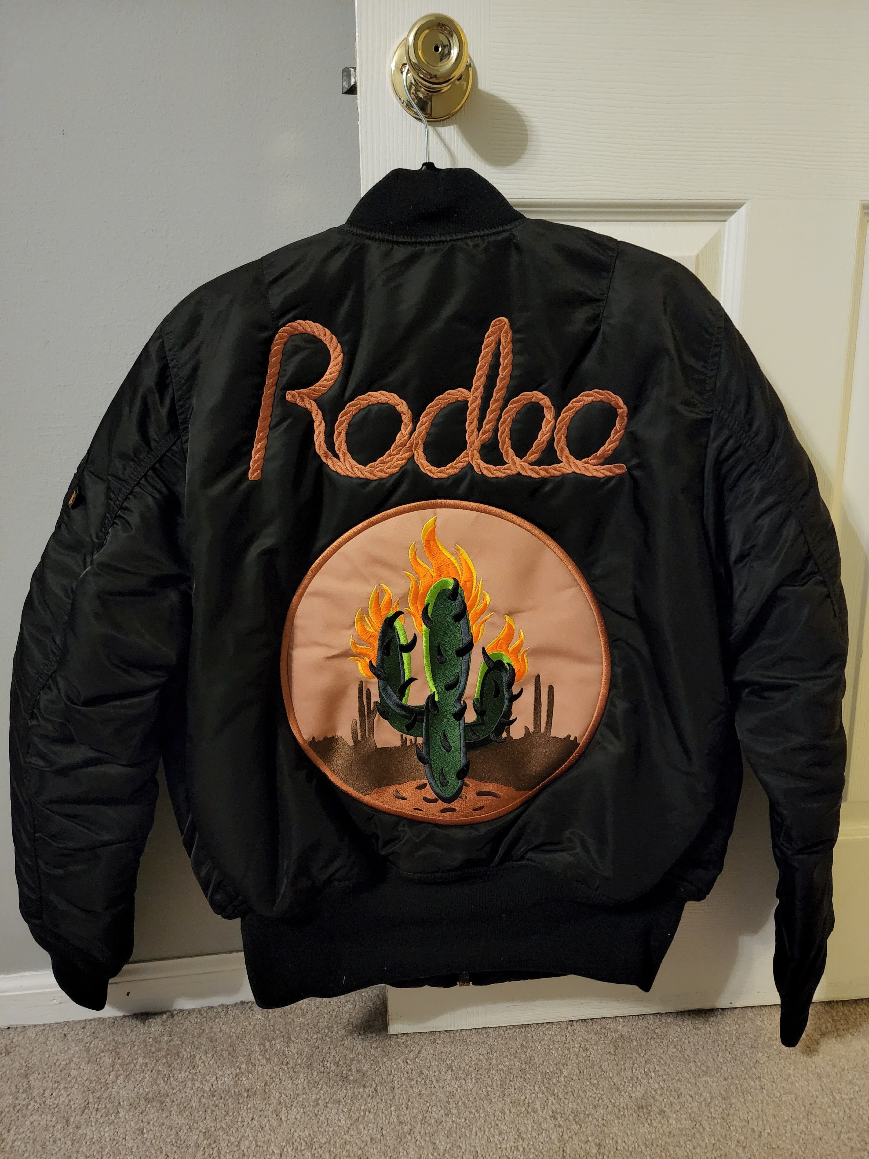 Alpha Industries × Travis Scott NEW WITH TAGS - Rodeo Bomber Jacket ...