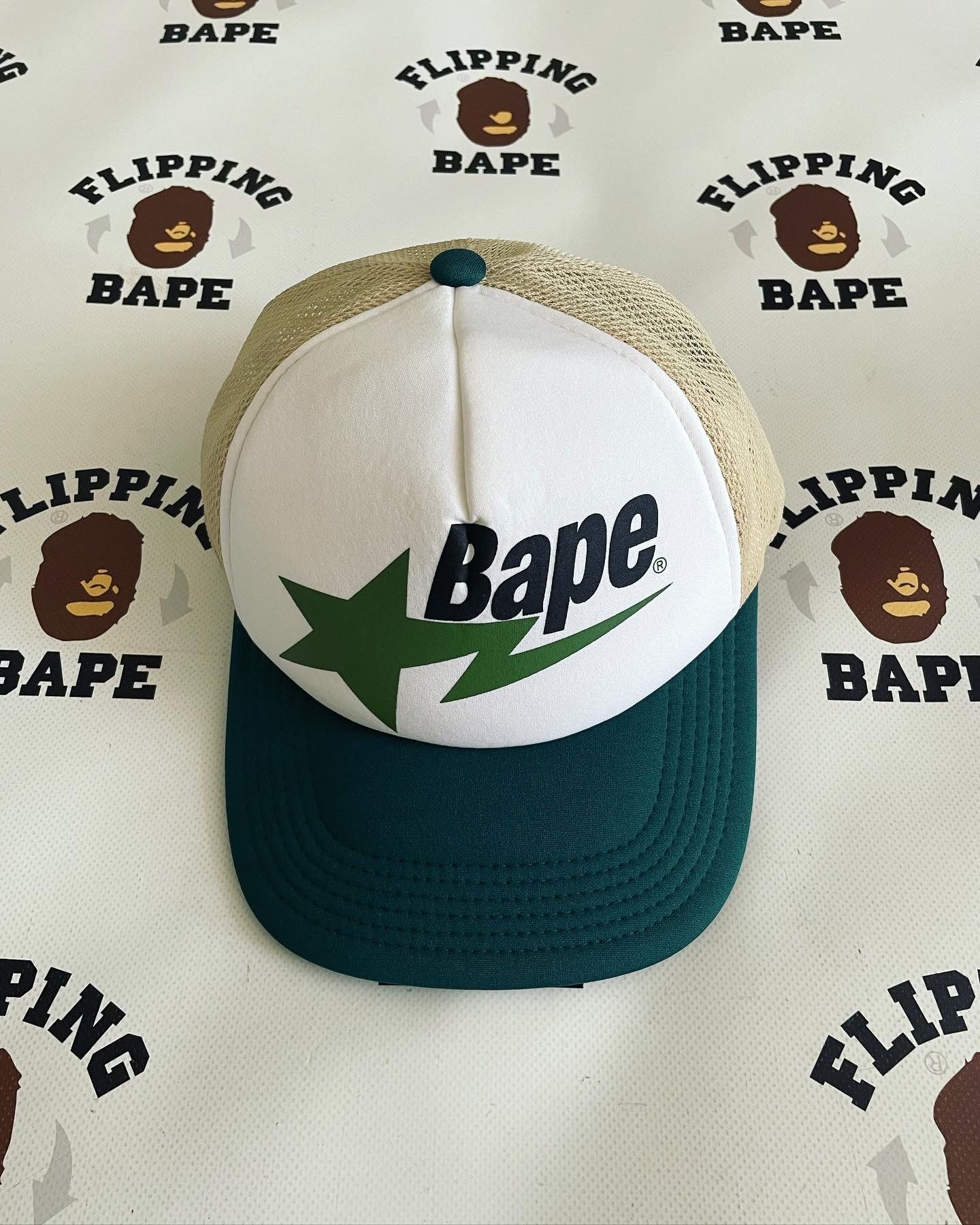 Bape BAPE STA MESH CAP | Grailed