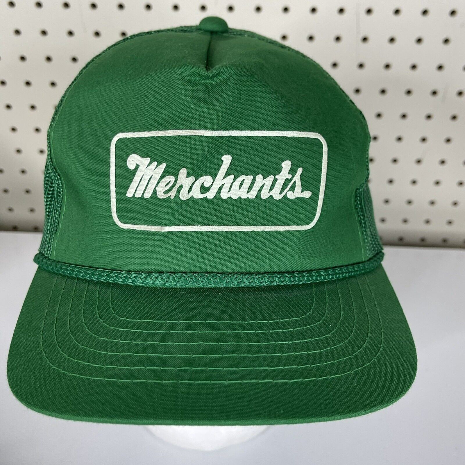 Snap Back VTG YoungAn Merchants Green Adult Trucker Hat | Grailed