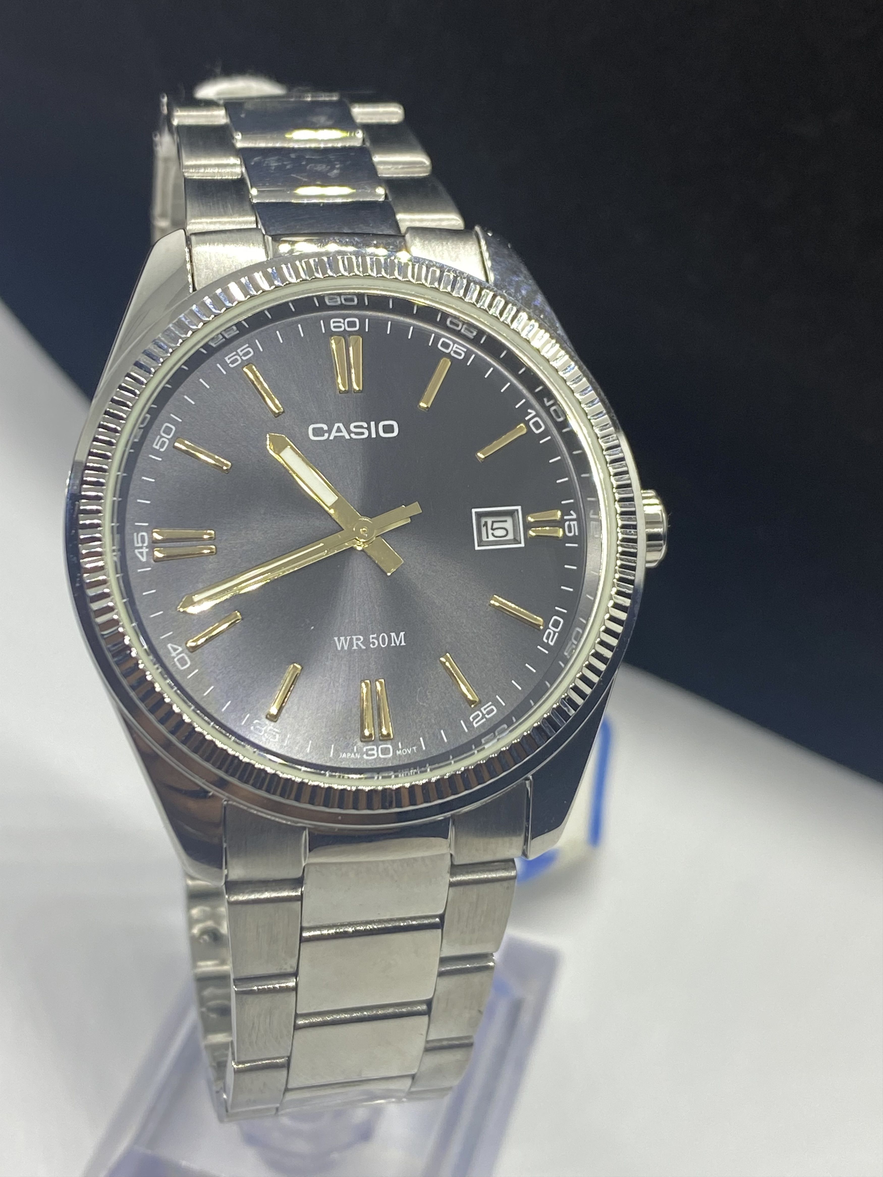 Casio CASIO WATCH 38mm Diameter Men Regular Size in Stainless | Grailed