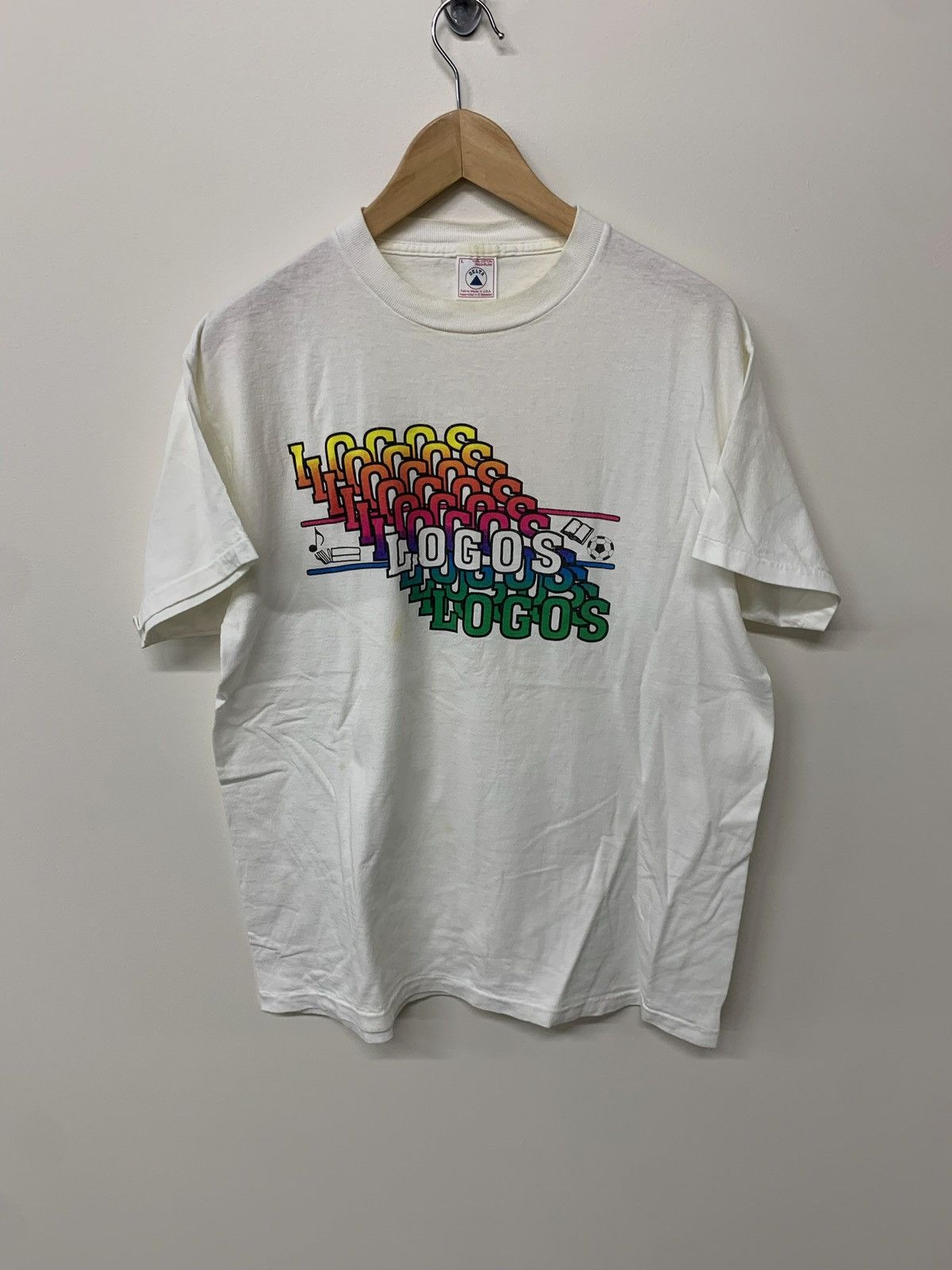 Streetwear × Vintage Vintage 1990s Logos T-Shirt | Grailed