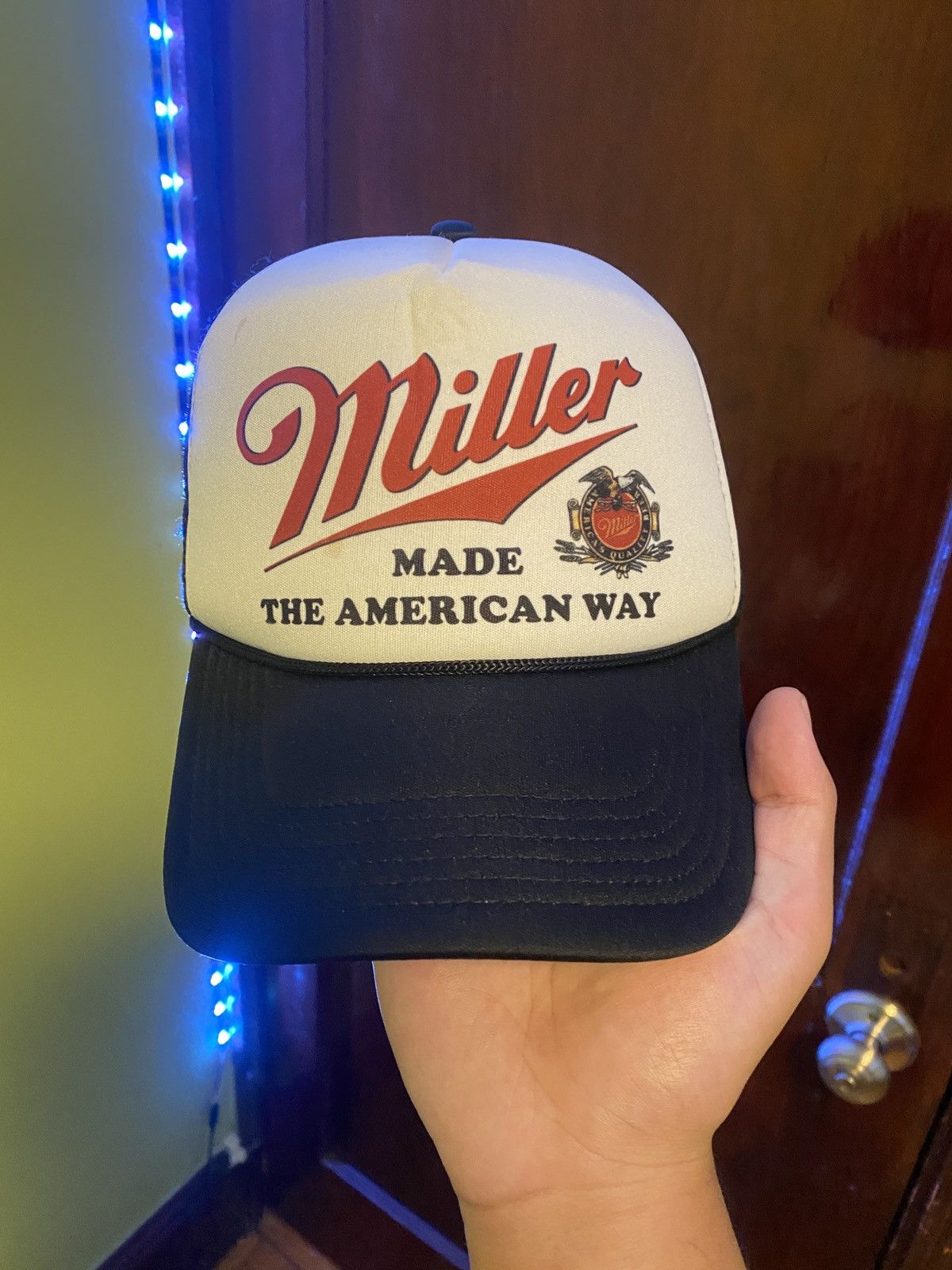Hats × Vintage Vintage Miller Light Trucker Hat | Grailed