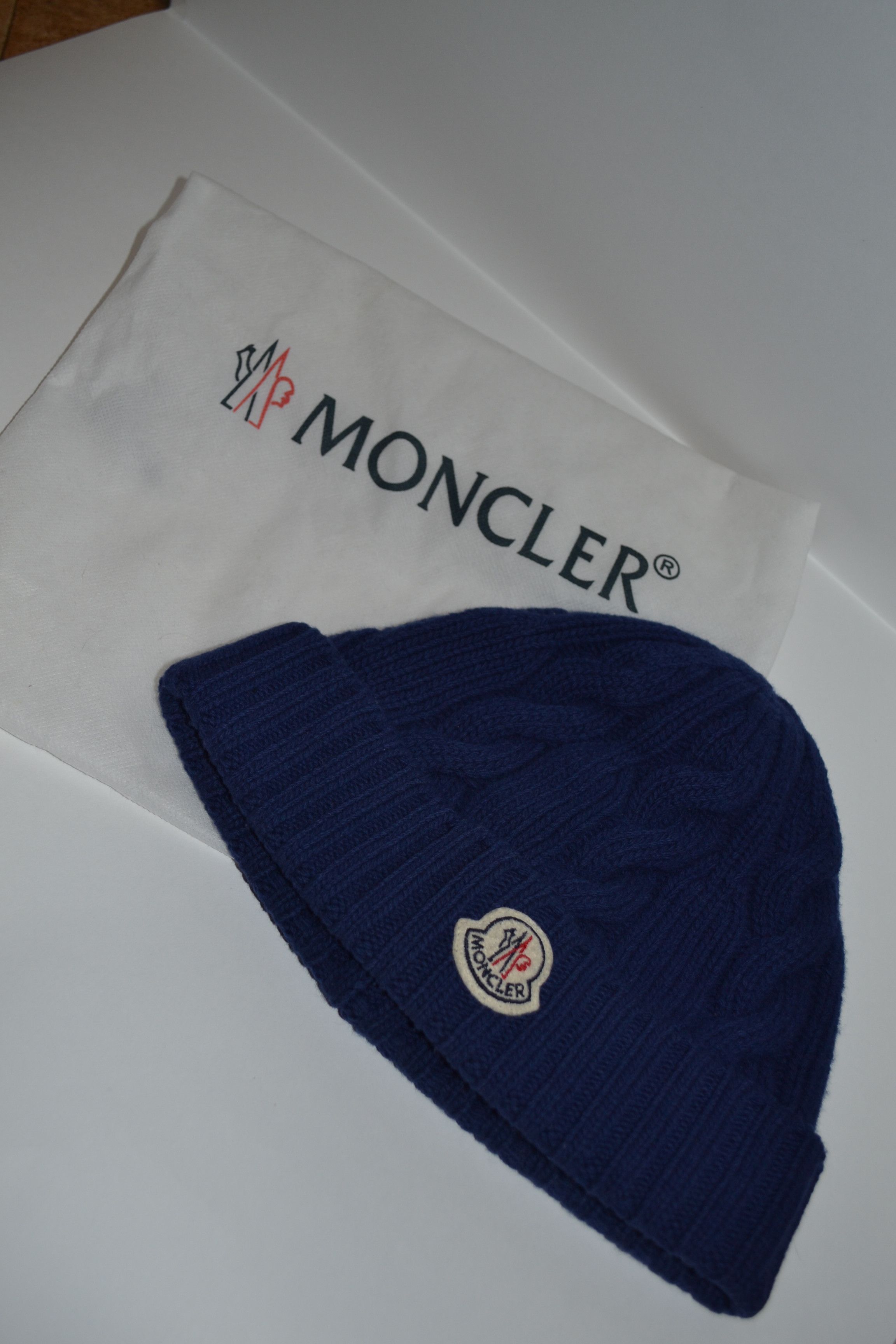 Moncler Moncler Blue Hat Beretto Wool | Grailed
