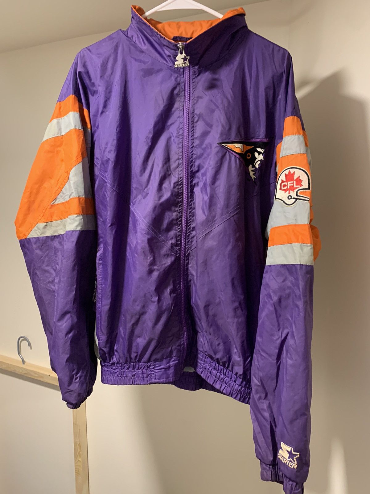 Vintage 1990’s Shreveport Pirates Starter Windbreaker CFL Expansion ...