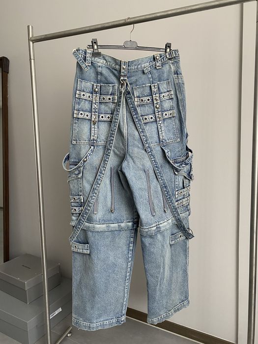 Balenciaga Balenciaga 2022 runway raver denim jeans | Grailed