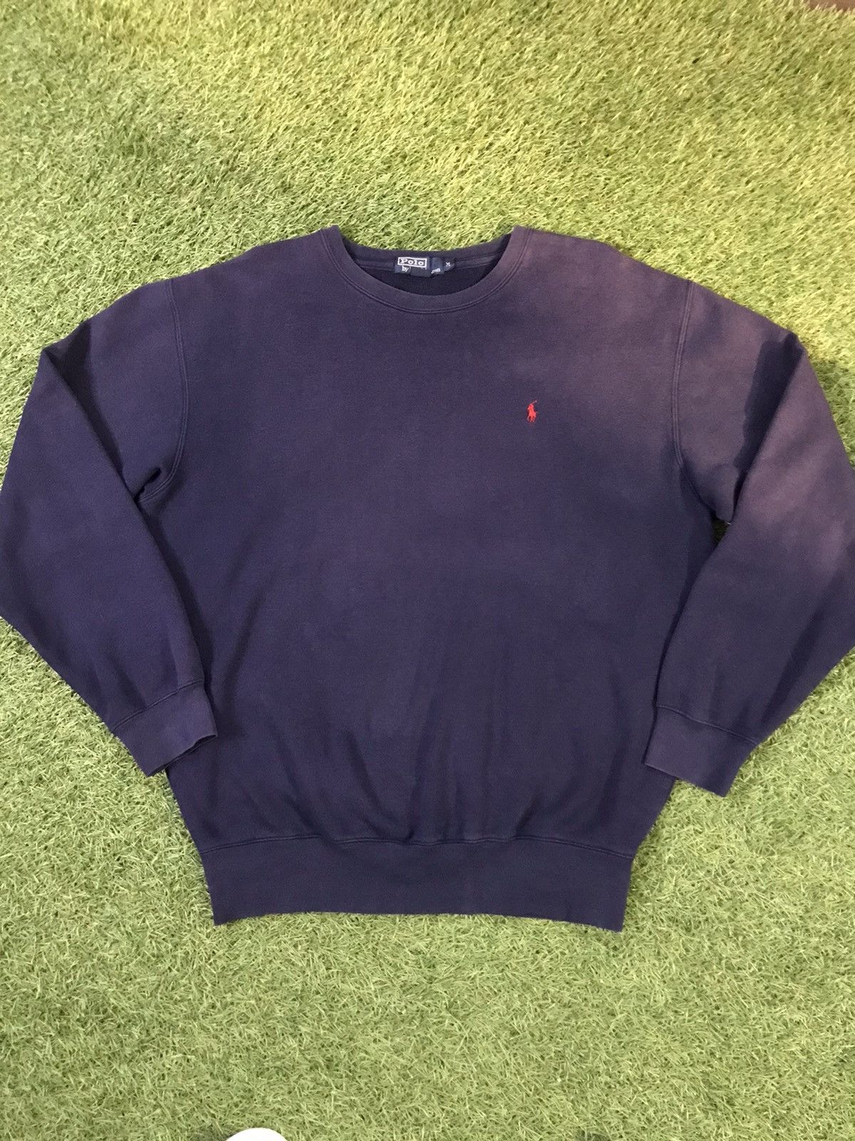 Polo Ralph Lauren × Streetwear × Vintage Vintage Polo Ralph Lauren Sun Faded Crewneck | Grailed