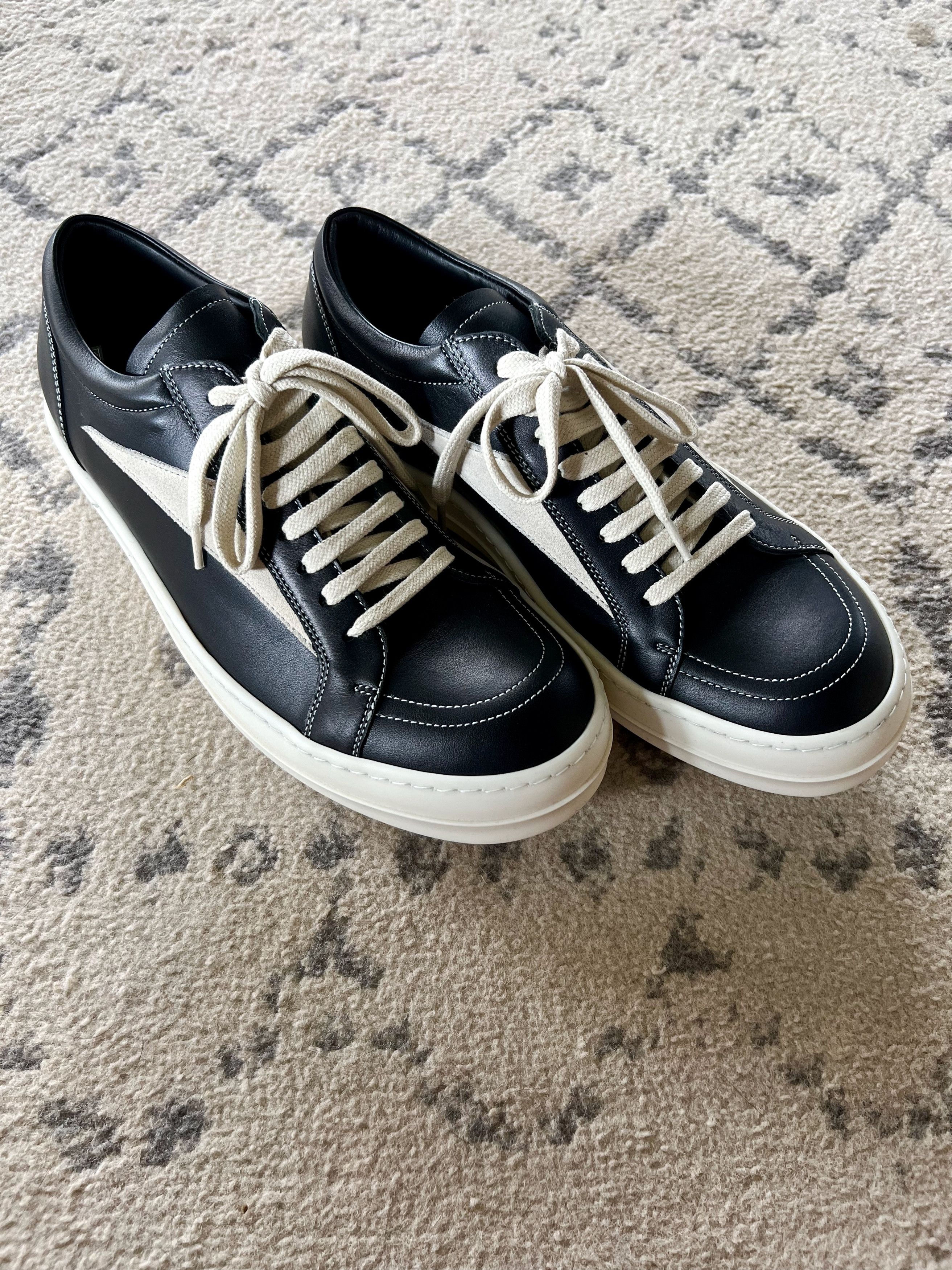 Rick Owens Rick Owens Vans Strobe Vintage Sneakers Black | Grailed