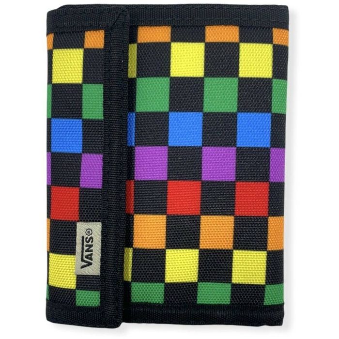 Vans Vans Men's Active Bifold Checkerboard Wallet - Rainbow | Grailed