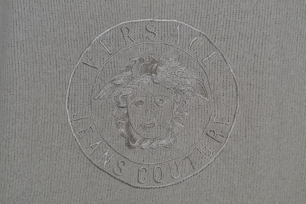 Versace big logo vintage sweater | Grailed