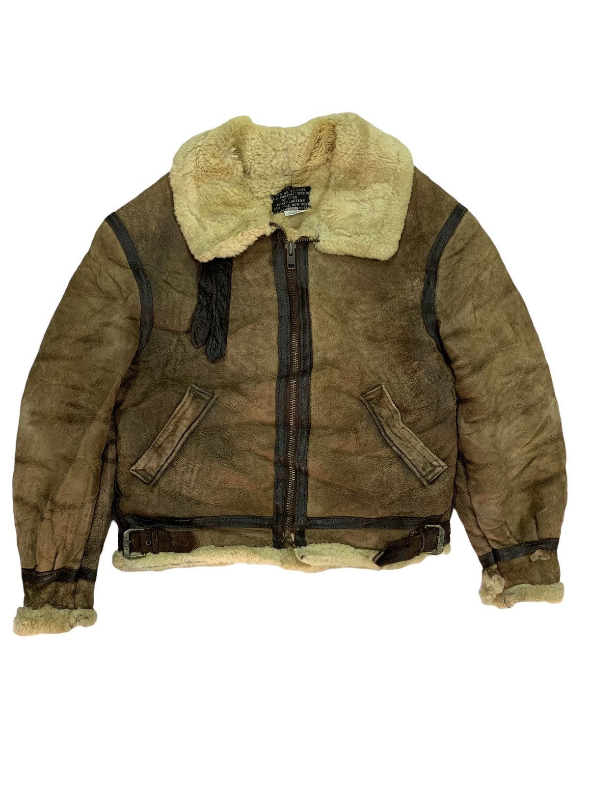 Avirex 🔥VTG AVIREX TYPE B-3 SHEEPSKIN LEATHER JACKETS | Grailed