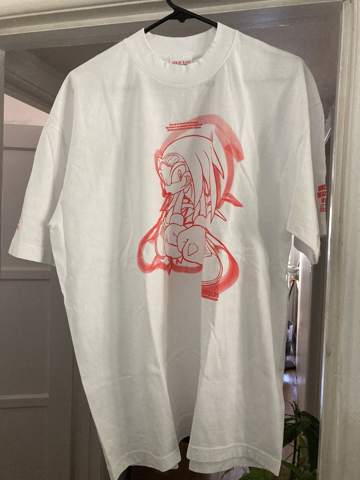 Stray Rats Stray rats x sega sonic knuckles 1998 tee | Grailed