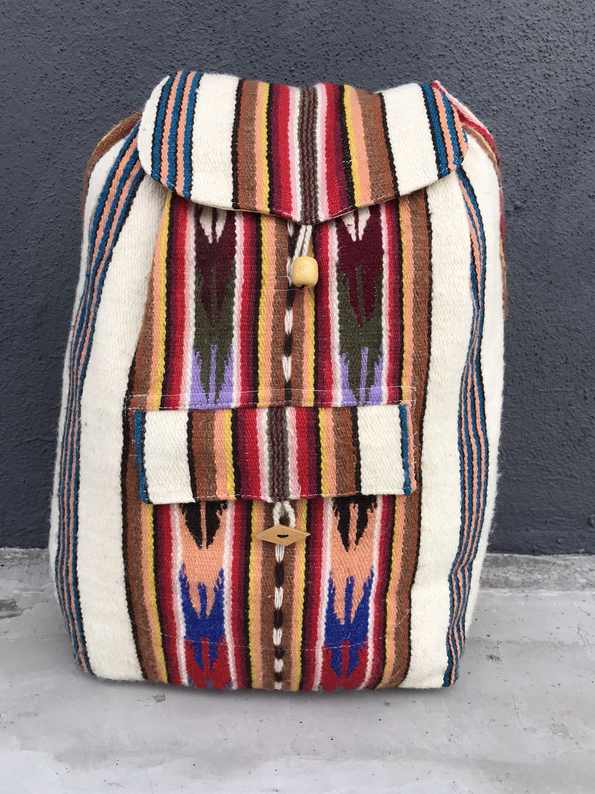 Native American Native Wool Backpack | Grailed