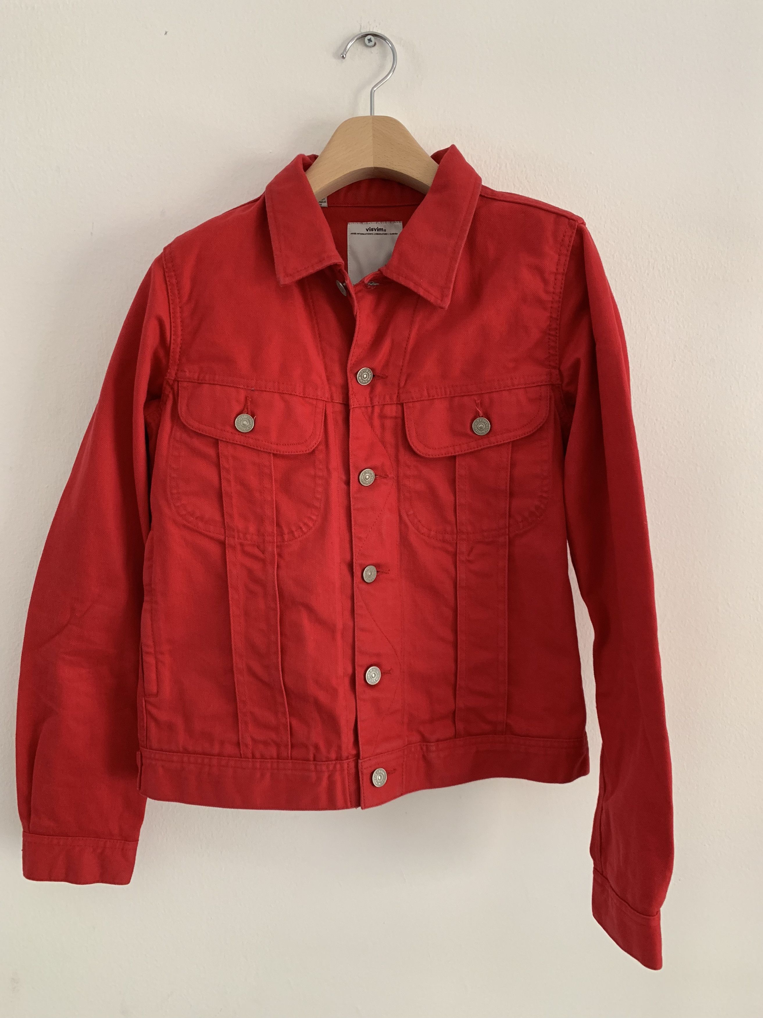Visvim Visvim 104 CMYK JKT Red | Grailed