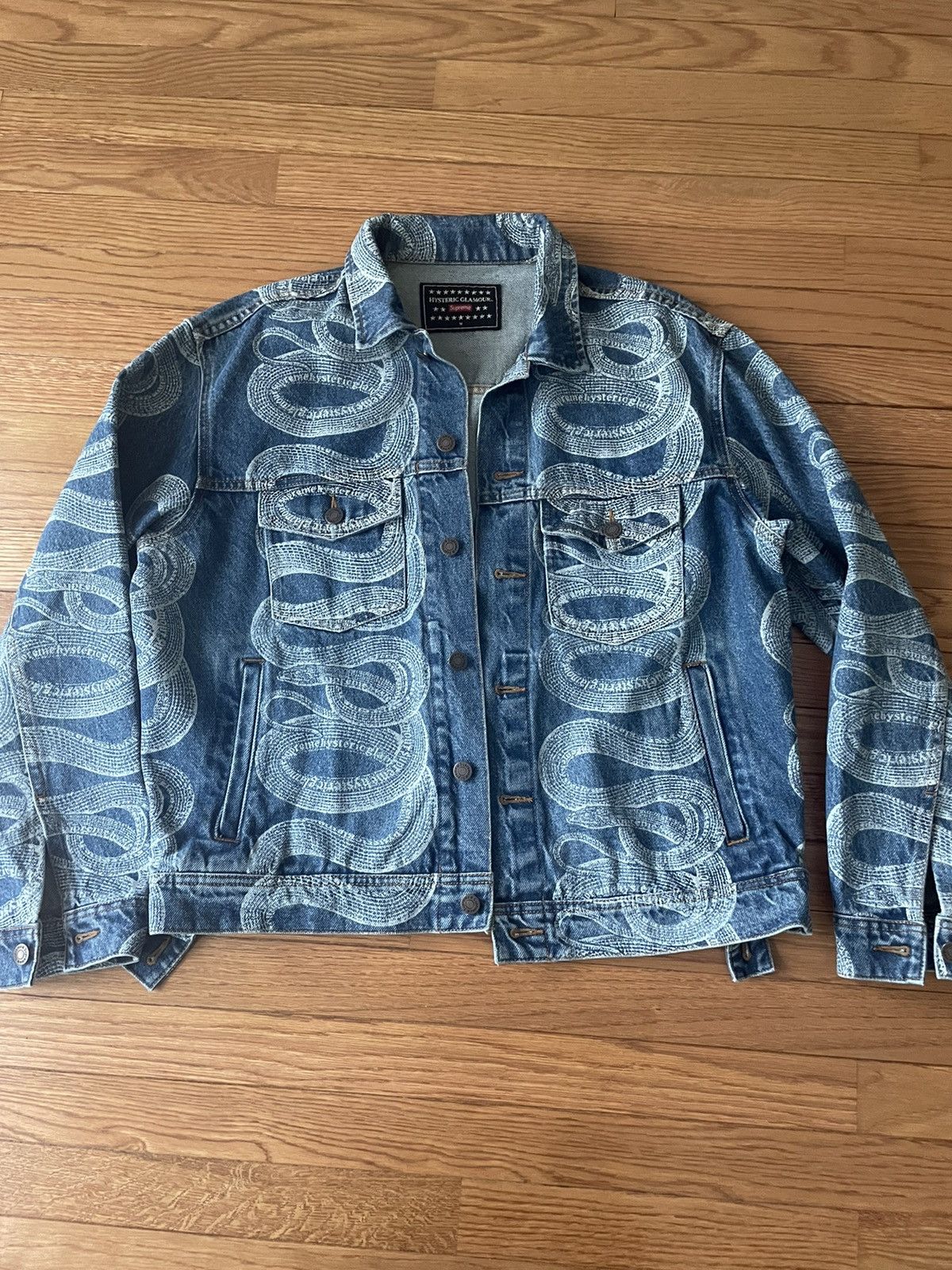 Hysteric Glamour × Supreme Supreme x Hysteric Glamour Snake Denim ...
