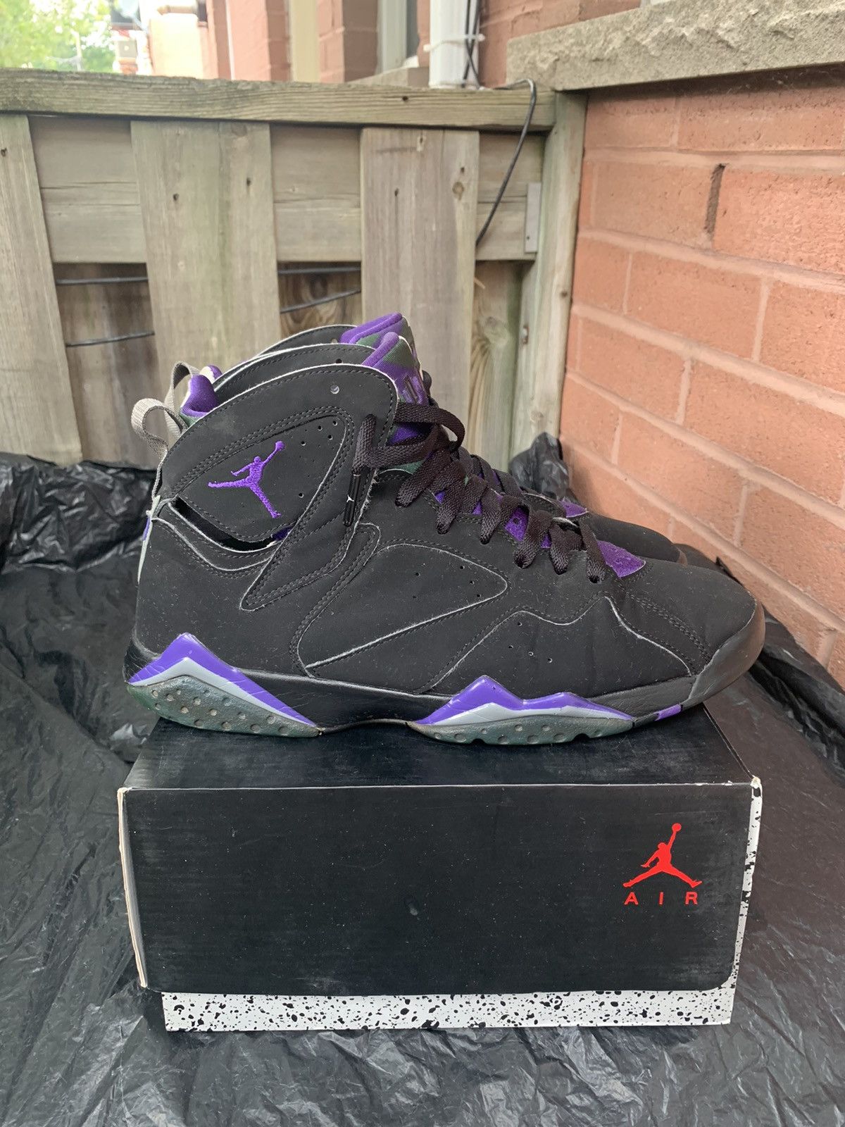 Nike Air Jordan 7 Retro Ray Allen PE Bucks Away, Ray Allen 2019 | Grailed