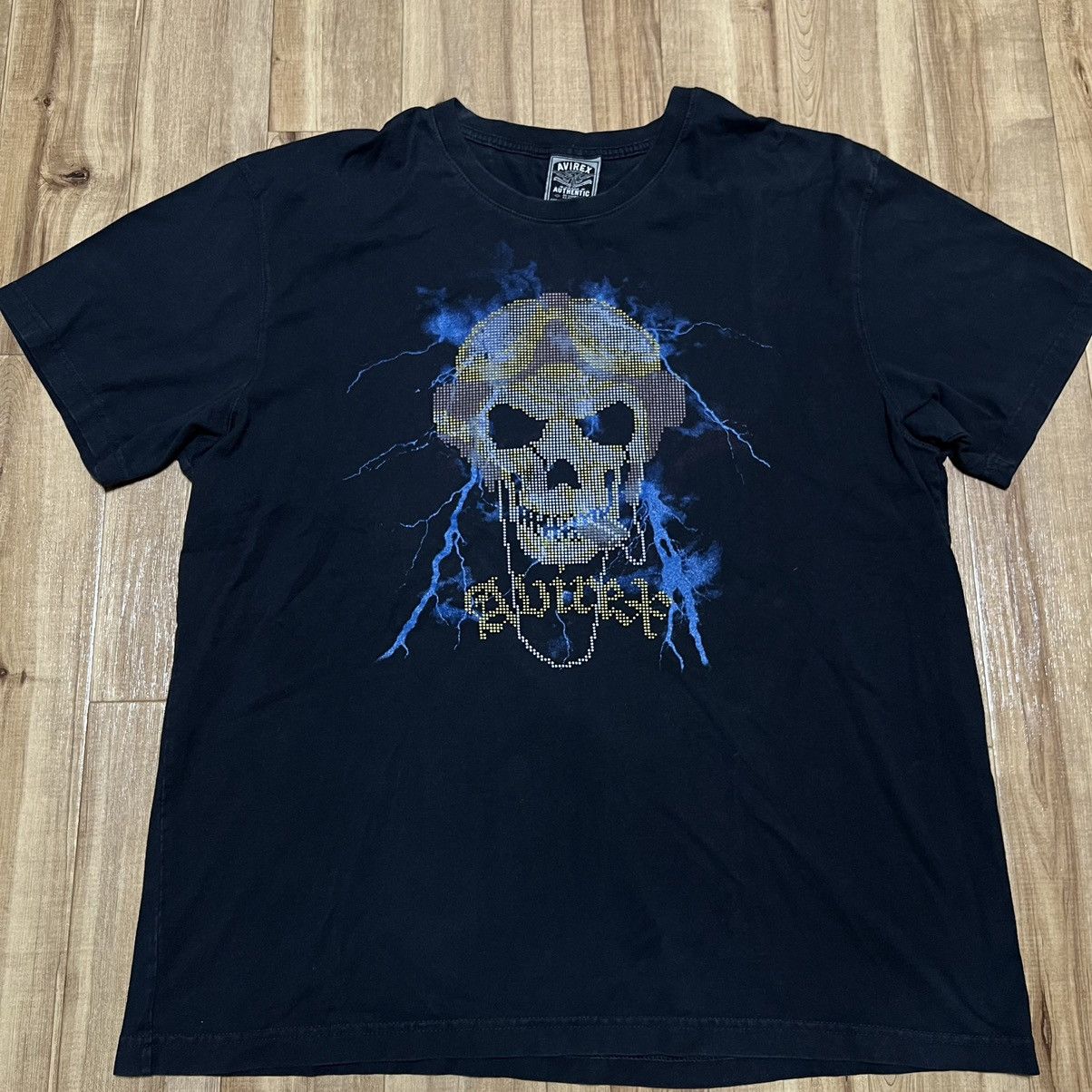 Avirex Avirex Vintage Thunder Skull T Shirts | Grailed