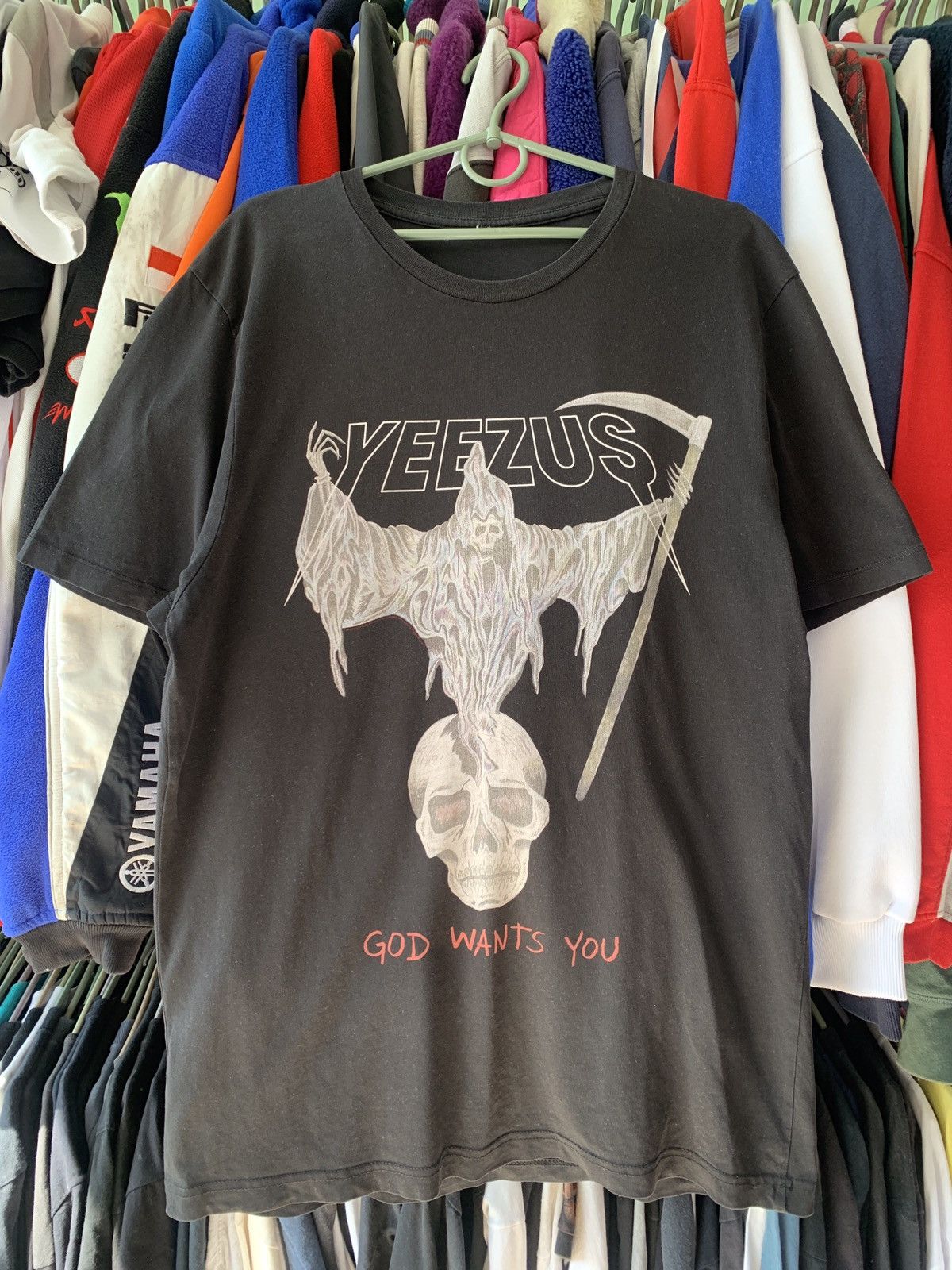 Kanye West YEEZUS GOD WANTS YOU VINTAGE TEE SHIRT | Grailed