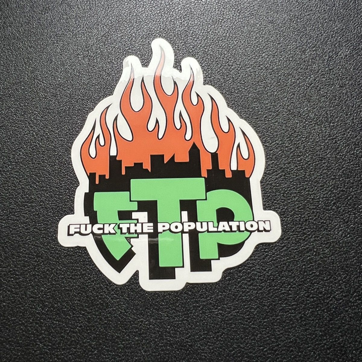 Stickers FTP Flames Sticker | Grailed