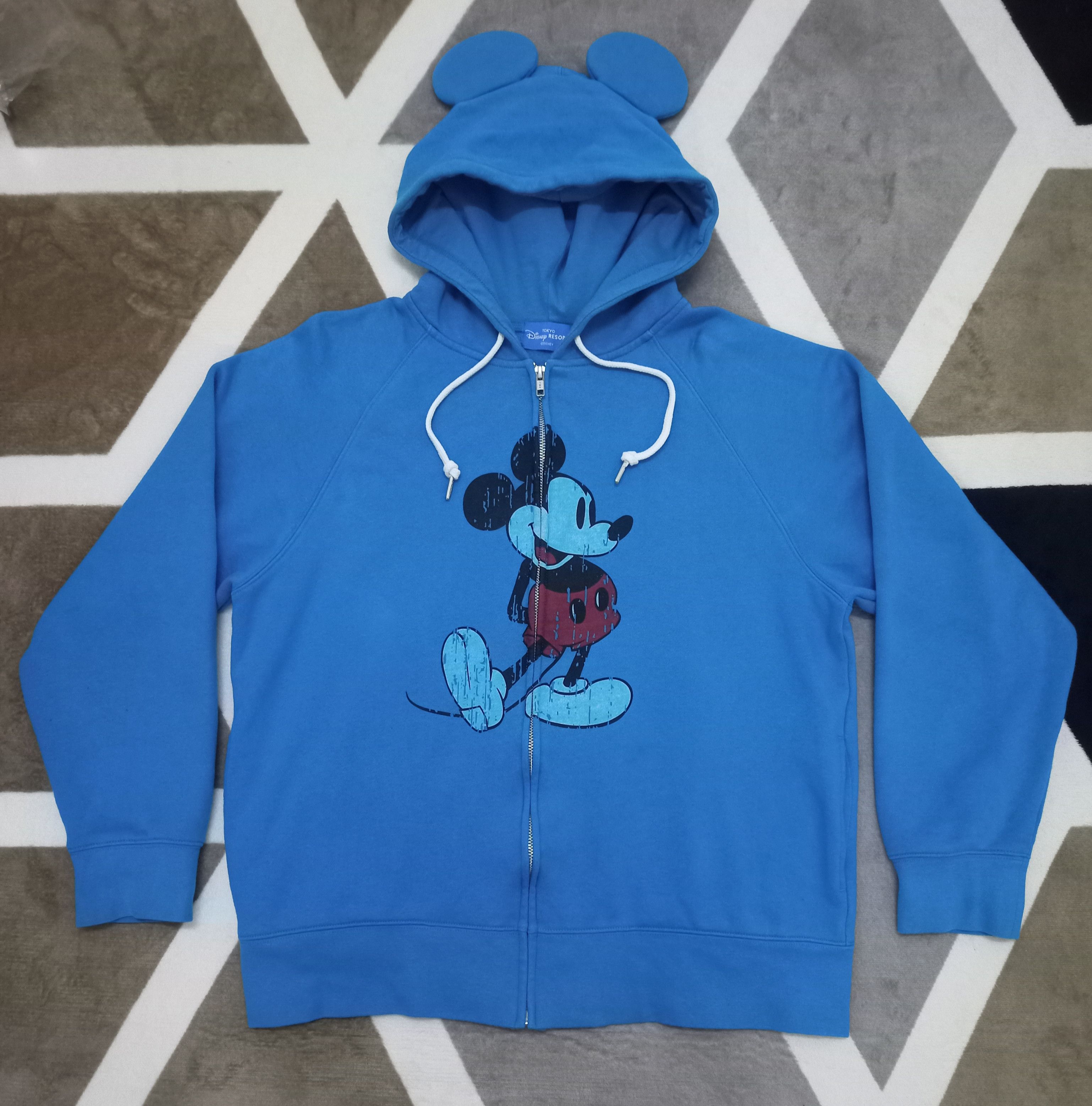 Mickey Mouse Mickey x Disney Zip Up Hoodie Designer | Grailed