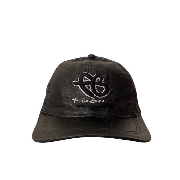 Fubu vintage leather FUBU hat | Grailed