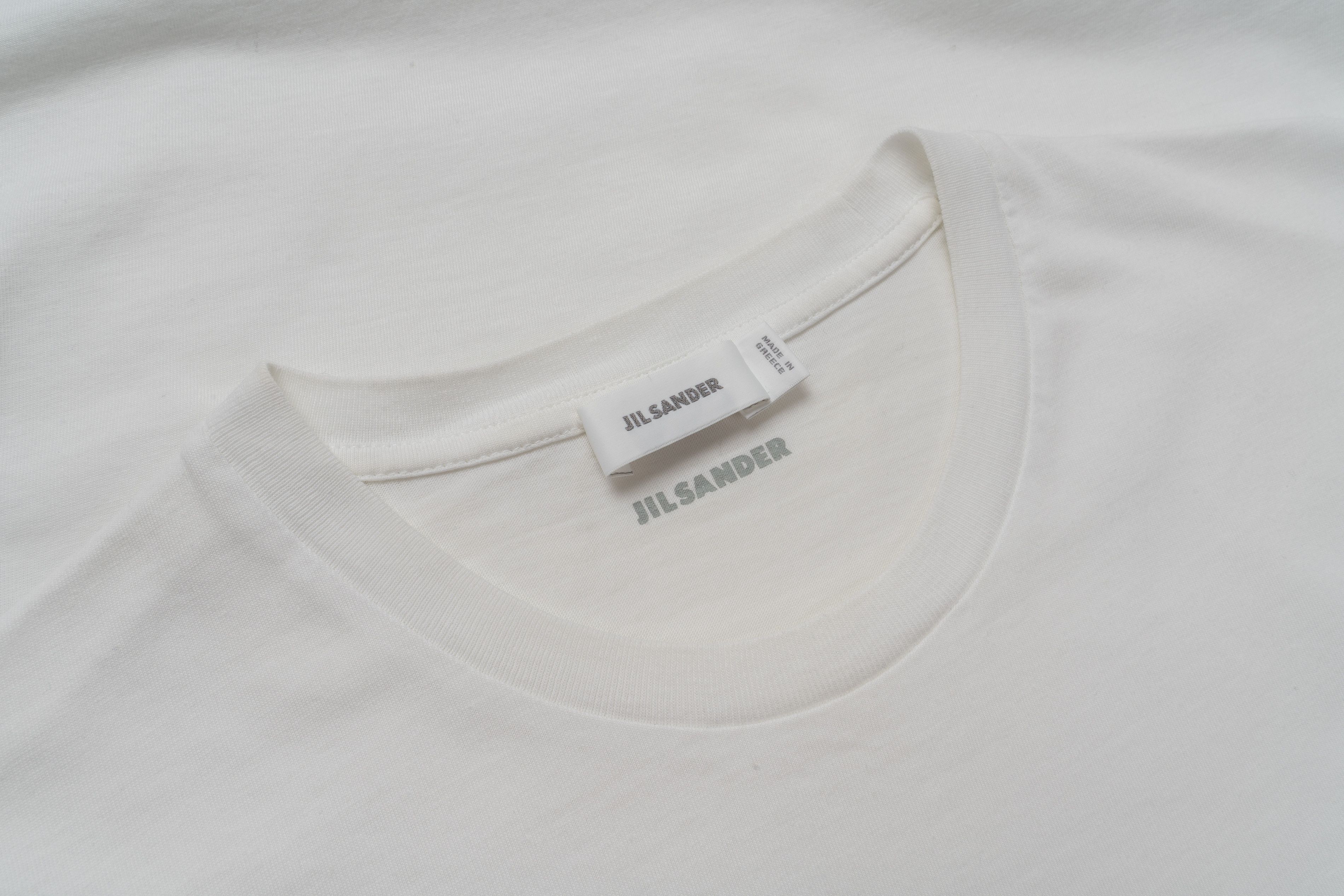 Jil Sander 📌JIL SANDER White Tee shirt | Grailed