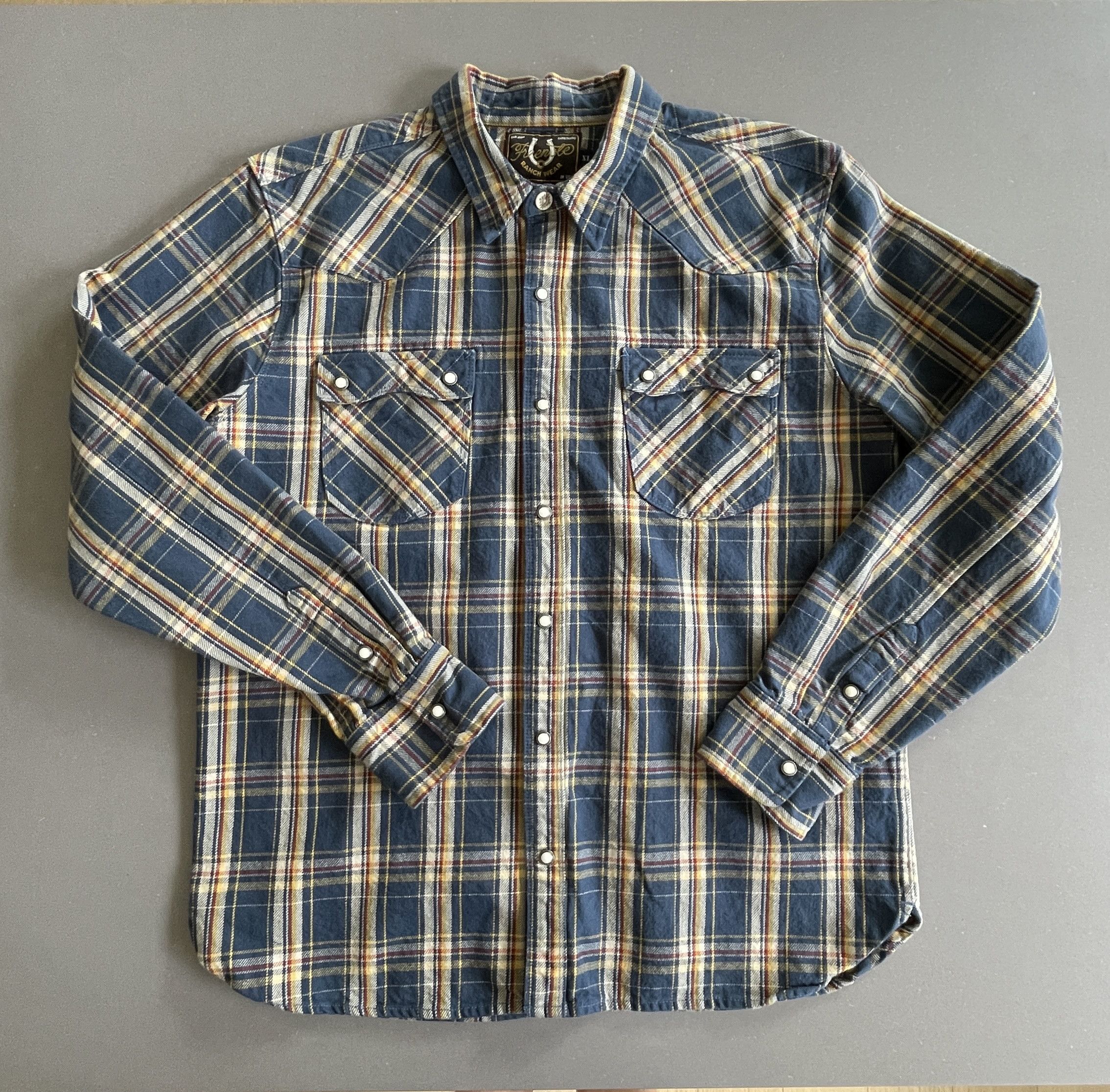 Freenote Modern Western plaid shirt | Grailed