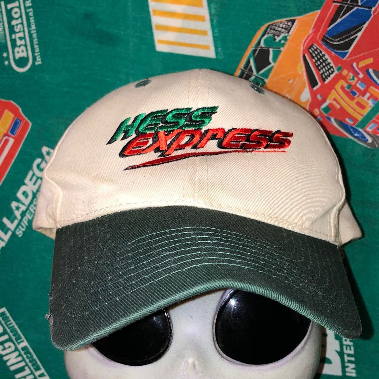 Vintage 80s Vintage Hess Express Gas Station Employee Snapback Hat ...