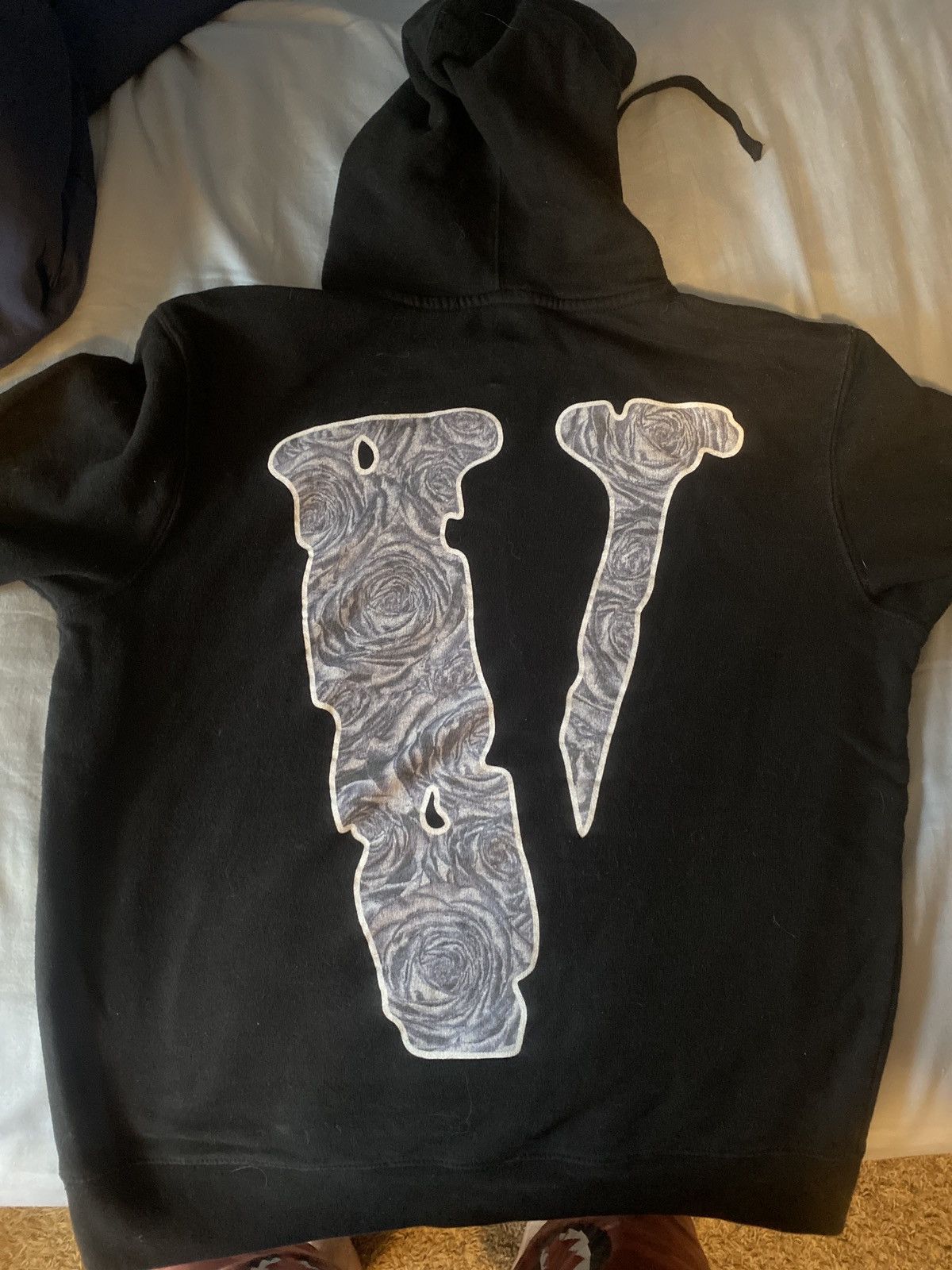 Vlone Vlone pop smoke hoodie | Grailed