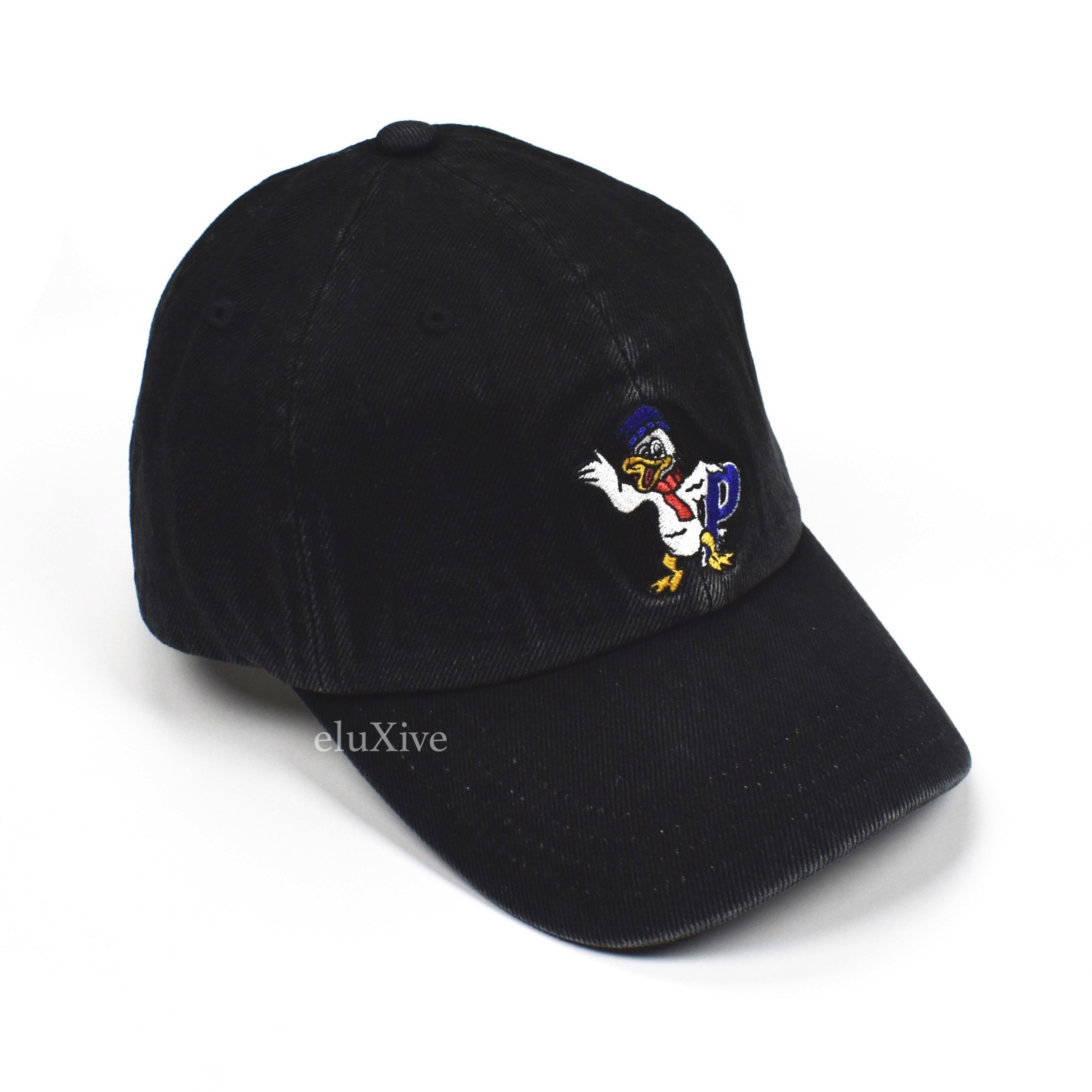 Palace Palace Chilly Duck P-Logo Hat Black Denim DS | Grailed