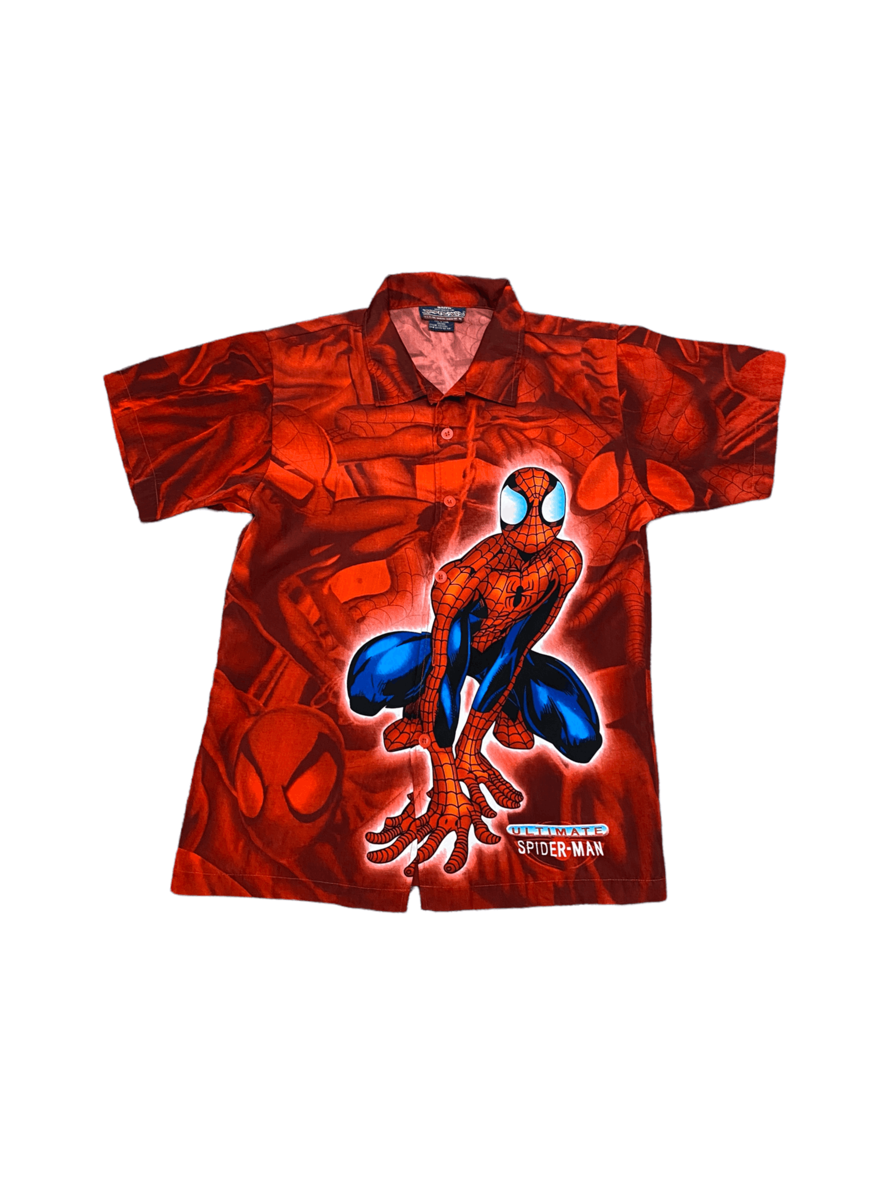 Marvel Comics Spiderman Universal Button Up | Grailed
