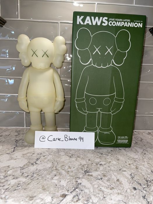 Kaws Kaws Five Years Later GID Green | Grailed