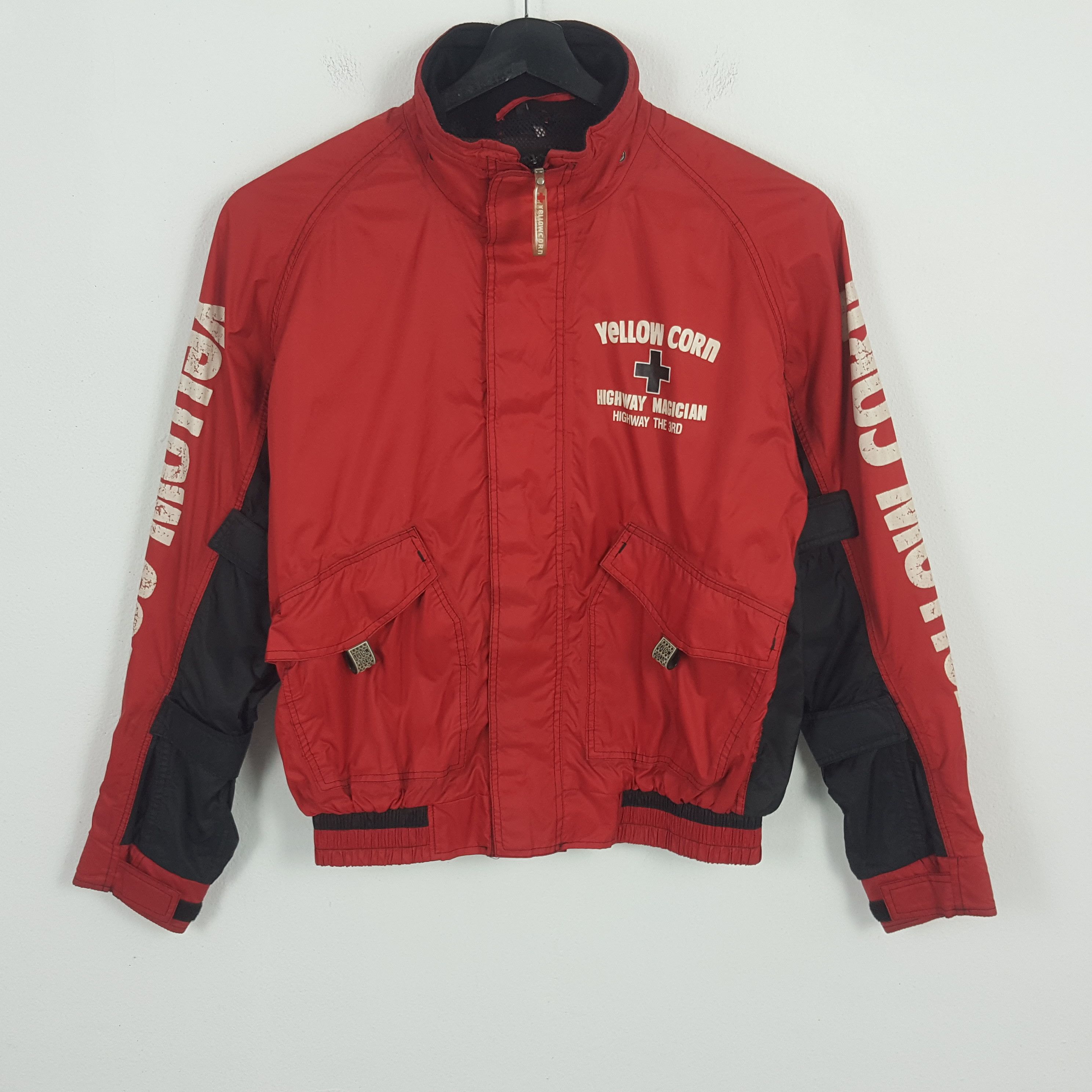 Japanese Brand × Racing × Yellow Corn Vintage YELLOE CORN Japanese ...