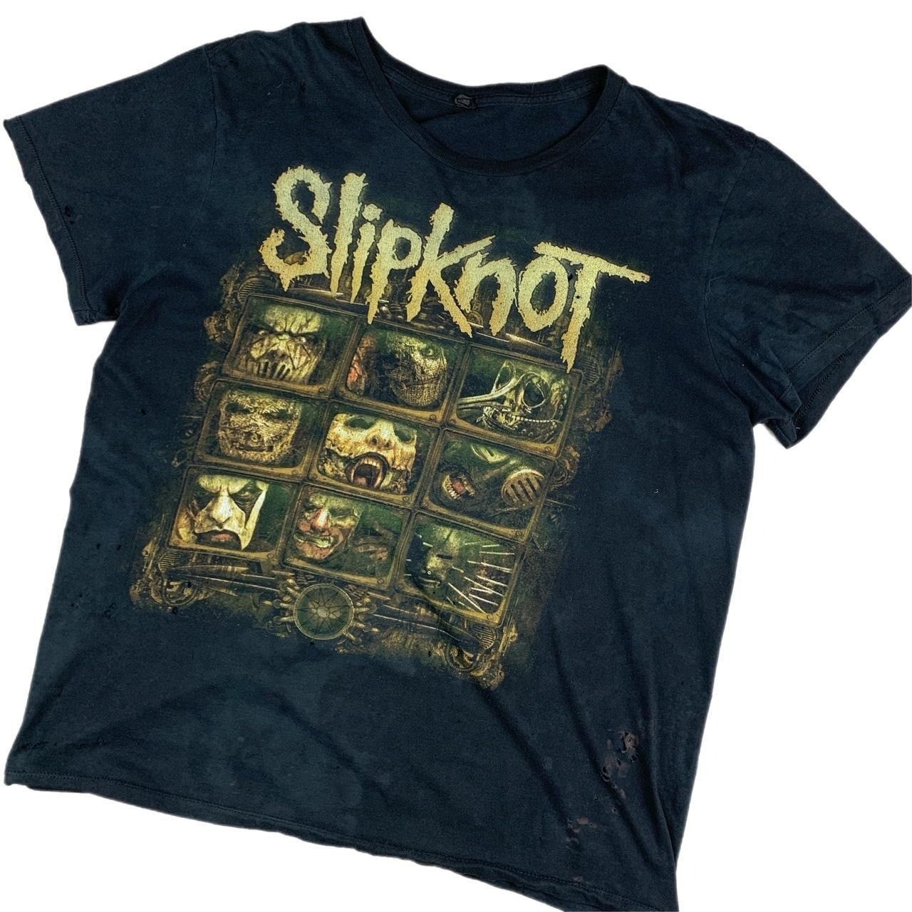 Vintage Vintage Y2k Slipknot Distressed Band T Shirt | Grailed