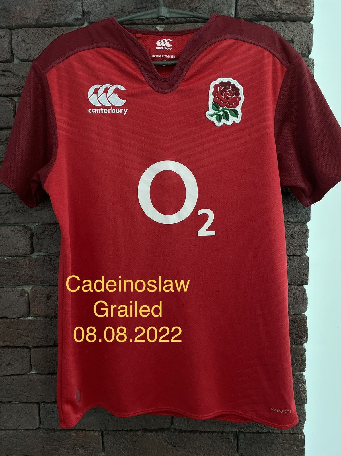Canterbury of New Zealand Canterbury england rugby jersey | Grailed