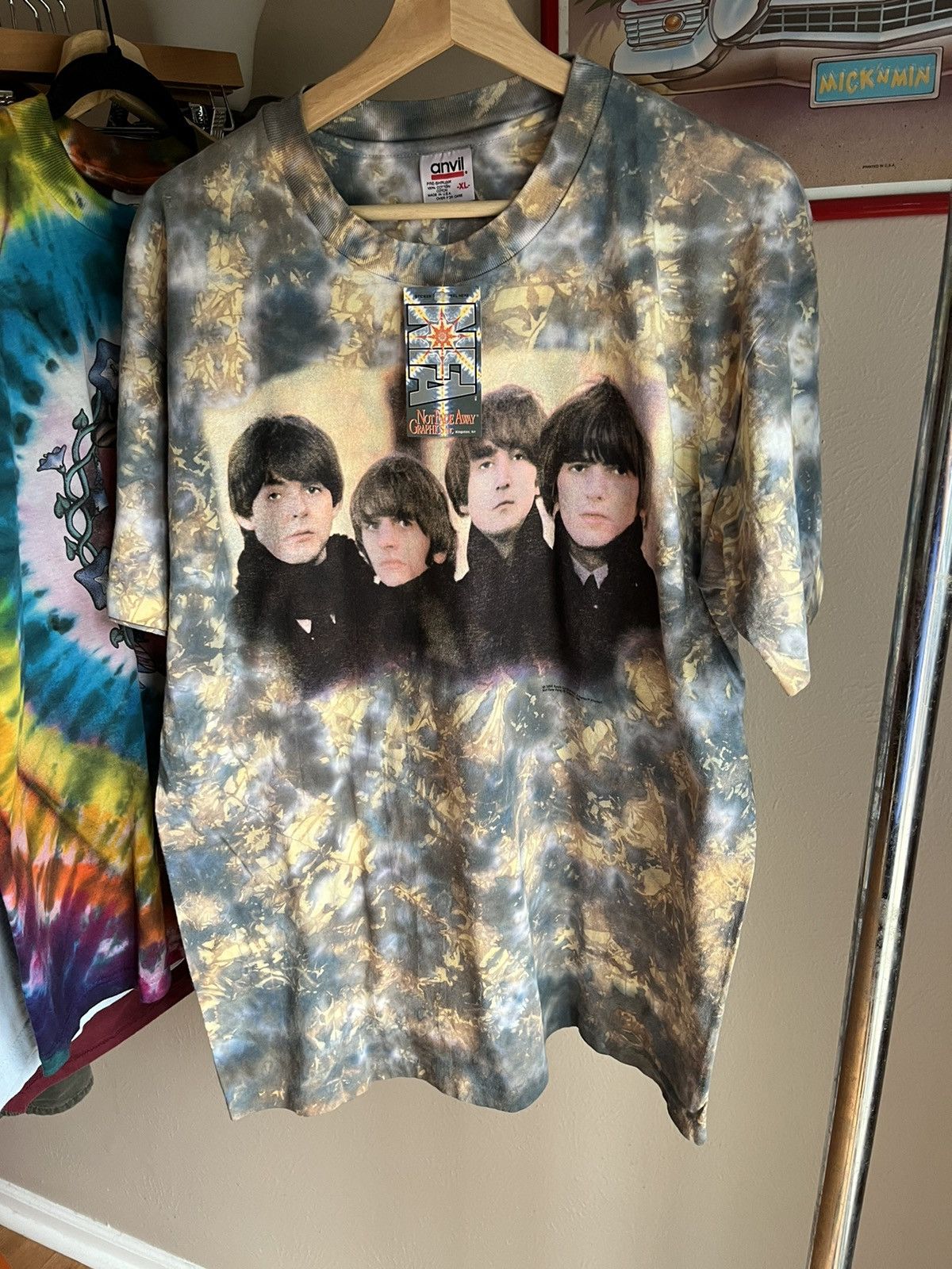 Anvil × Band Tees × Made In Usa 1996 The Beatles Tshirt Deadstock | Grailed