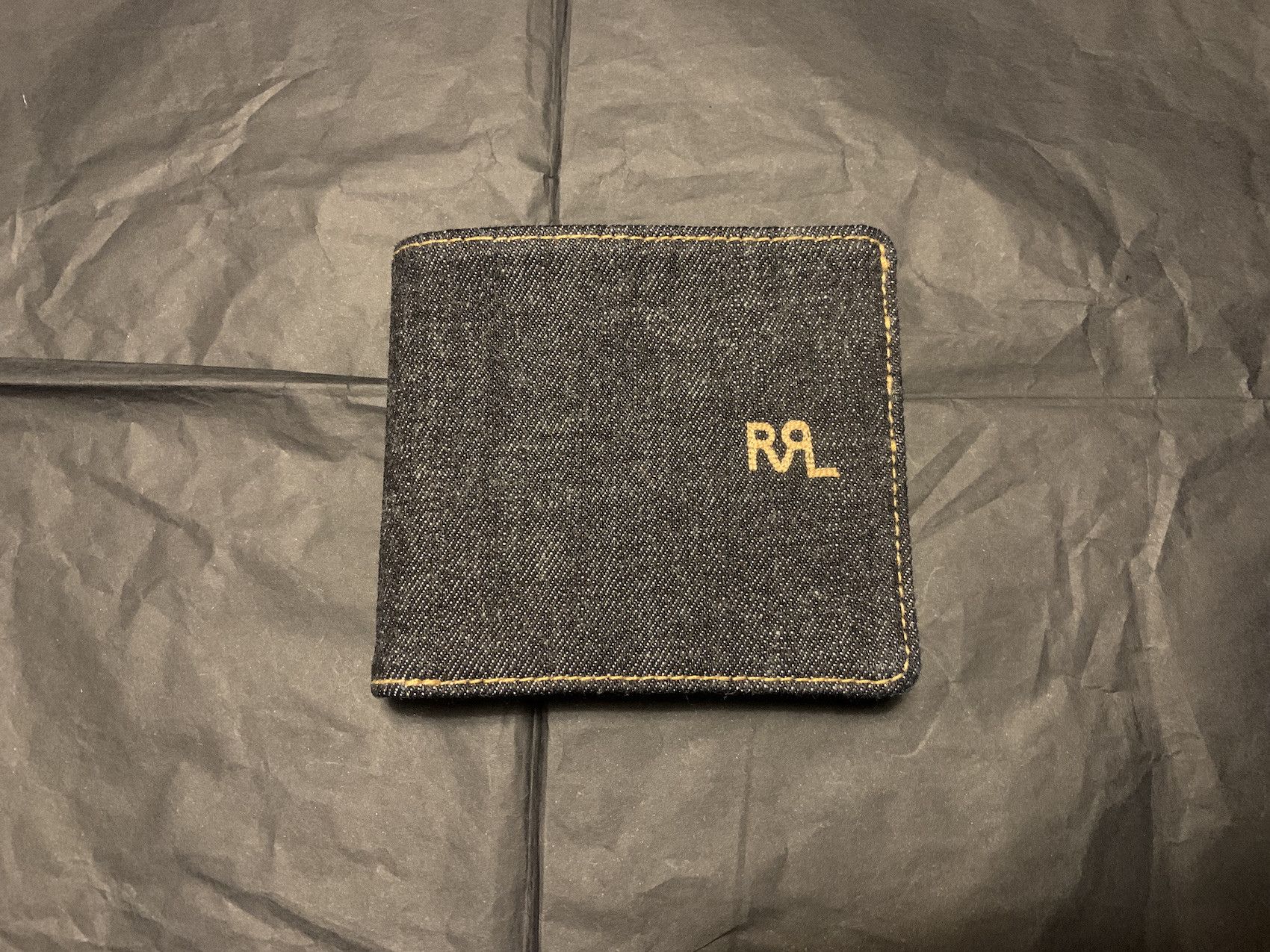 RRL Ralph Lauren FW'18 Wallet Billfold in Selvedge Denim | Grailed